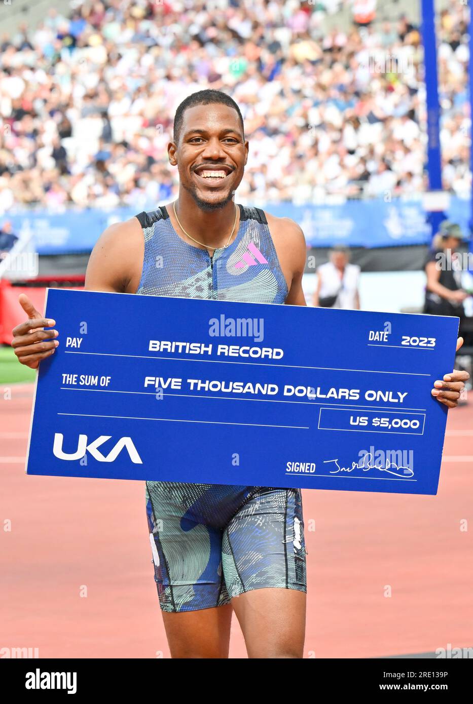 London, UK. 23rd July, 2023. London Stadium, Queen Elizabeth Park ...