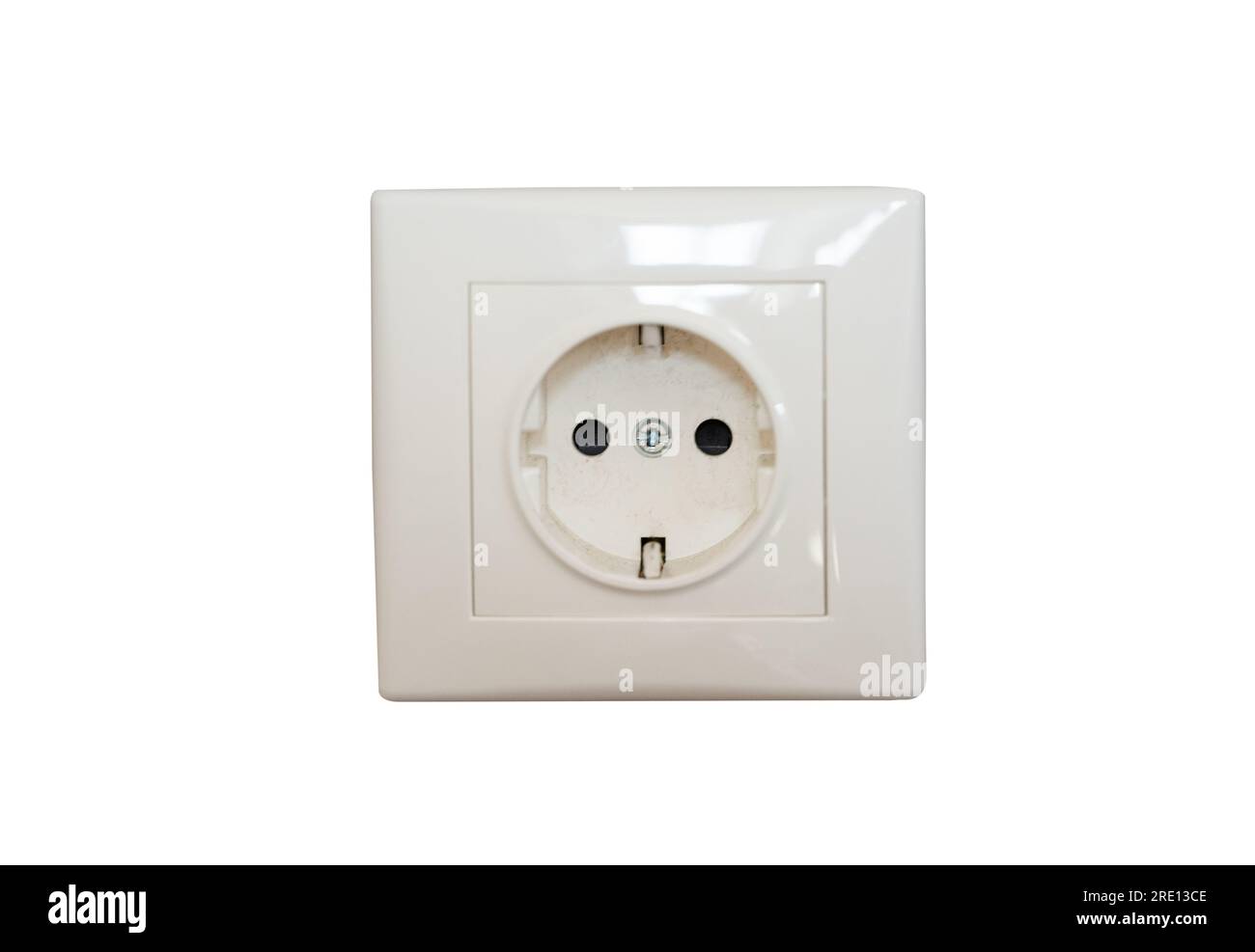 socket isolated on white background Stock Photo - Alamy