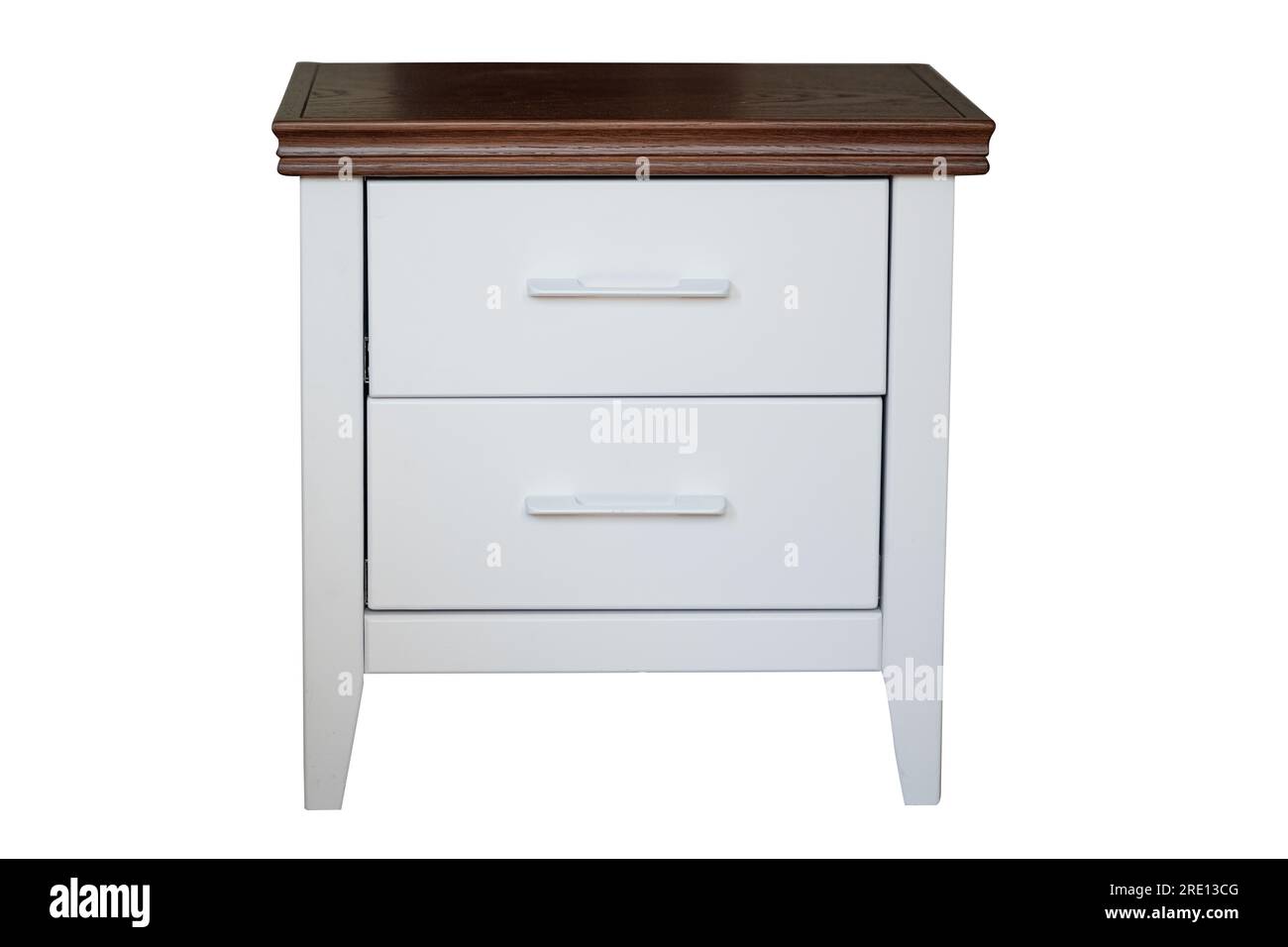 nightstand isolated on white background Stock Photo - Alamy