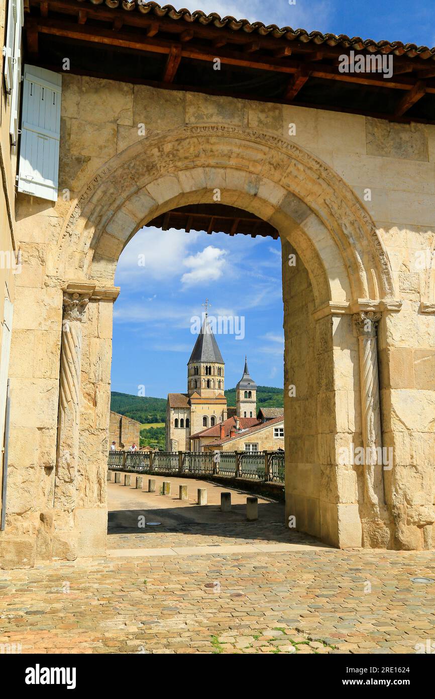 Abbey of cluny cathedral hi-res stock photography and images - Alamy