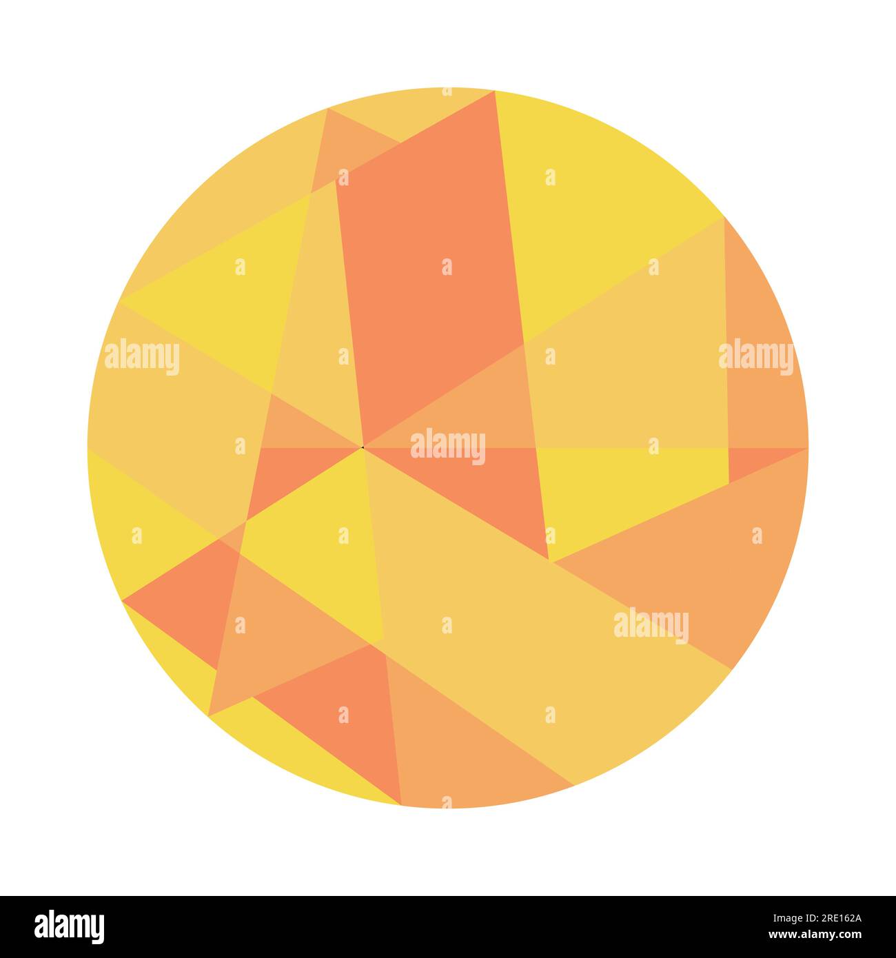 Diamond like orange shape brochure element design Stock Vector Image ...