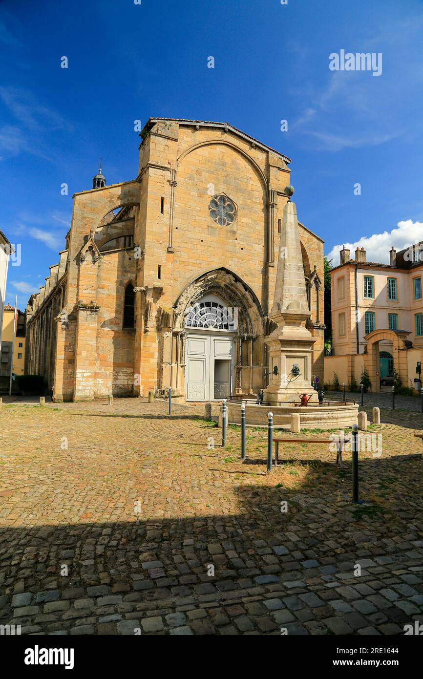Abbey of cluny cathedral hi-res stock photography and images - Alamy