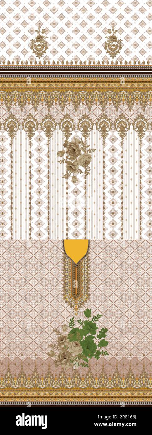 Textile pattern for fabric printing Stock Vector Image & Art - Alamy