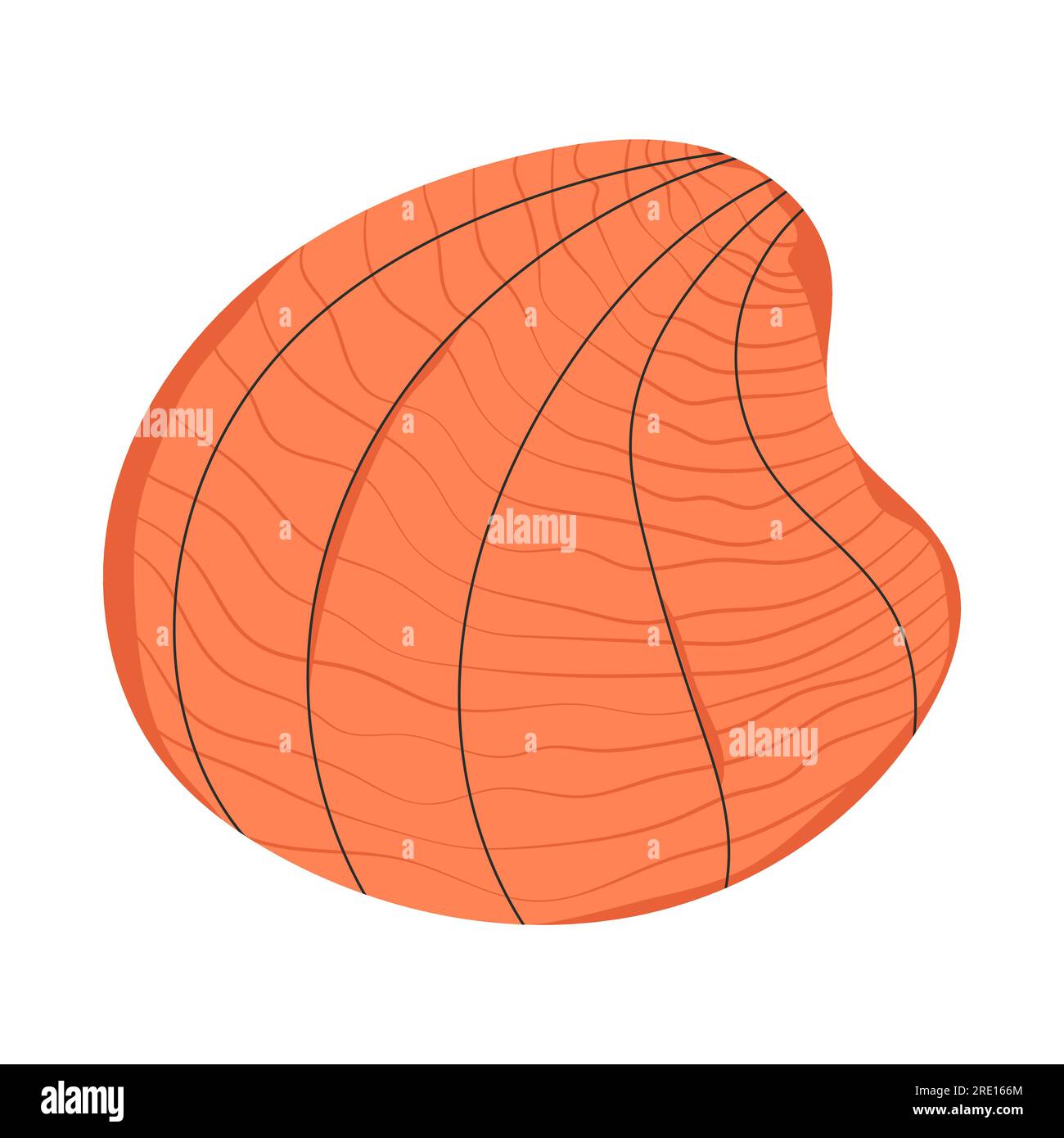 Mussel, sea clam. Closed seashell, mollusk Stock Vector Image & Art - Alamy