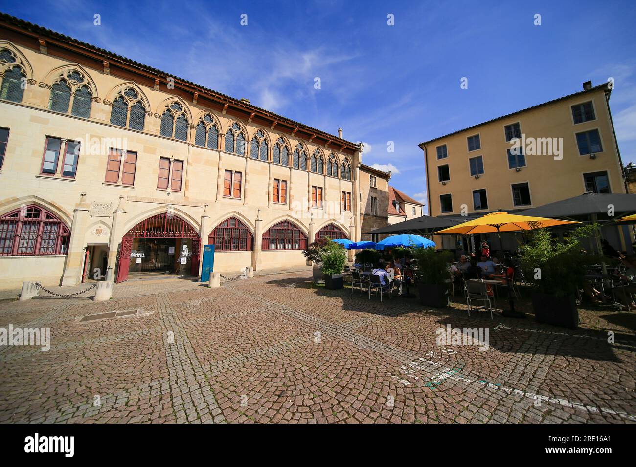 Abbey of cluny cathedral hi-res stock photography and images - Alamy
