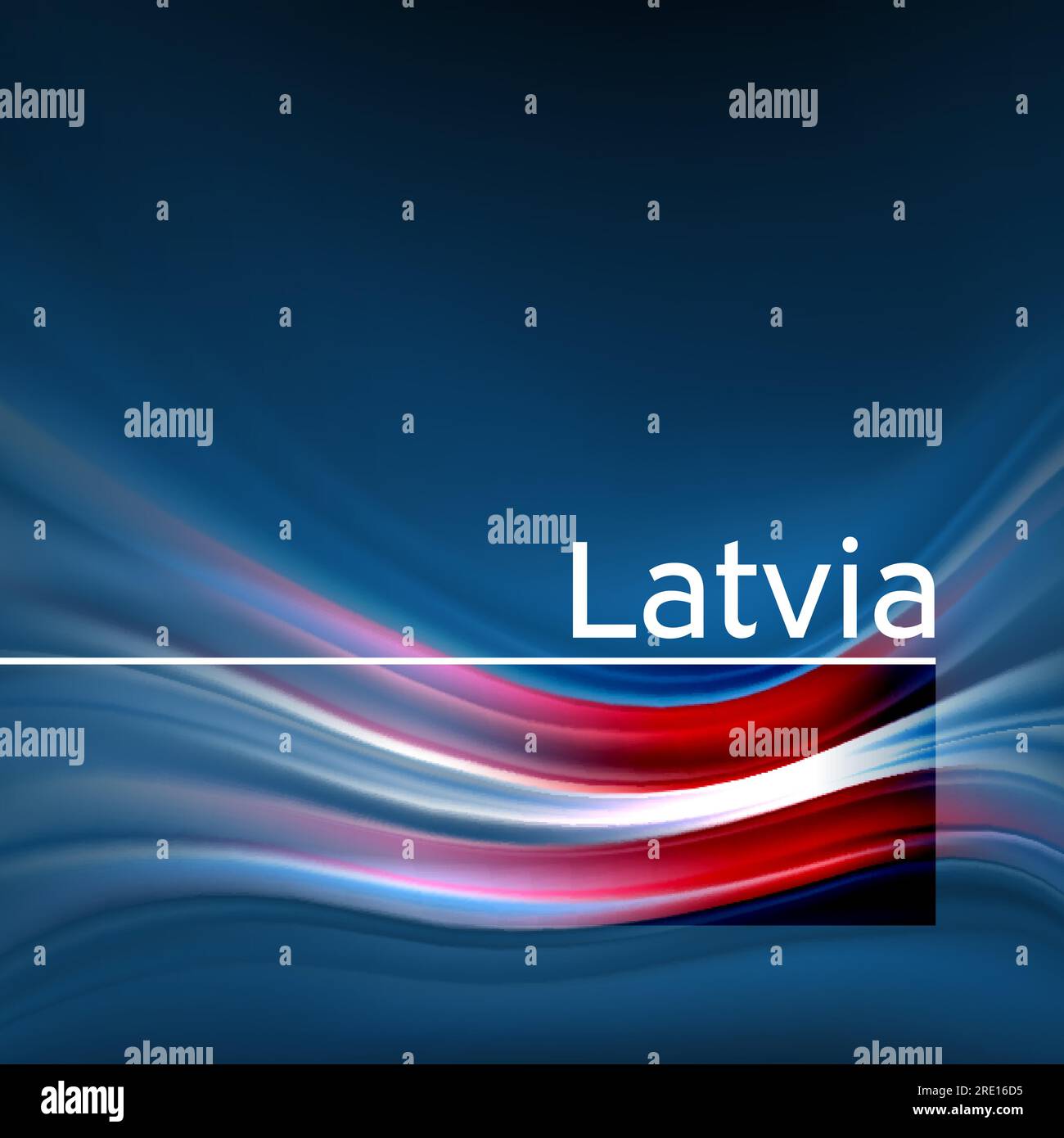 Latvia flag background. Abstract latvian flag in the blue sky. National ...