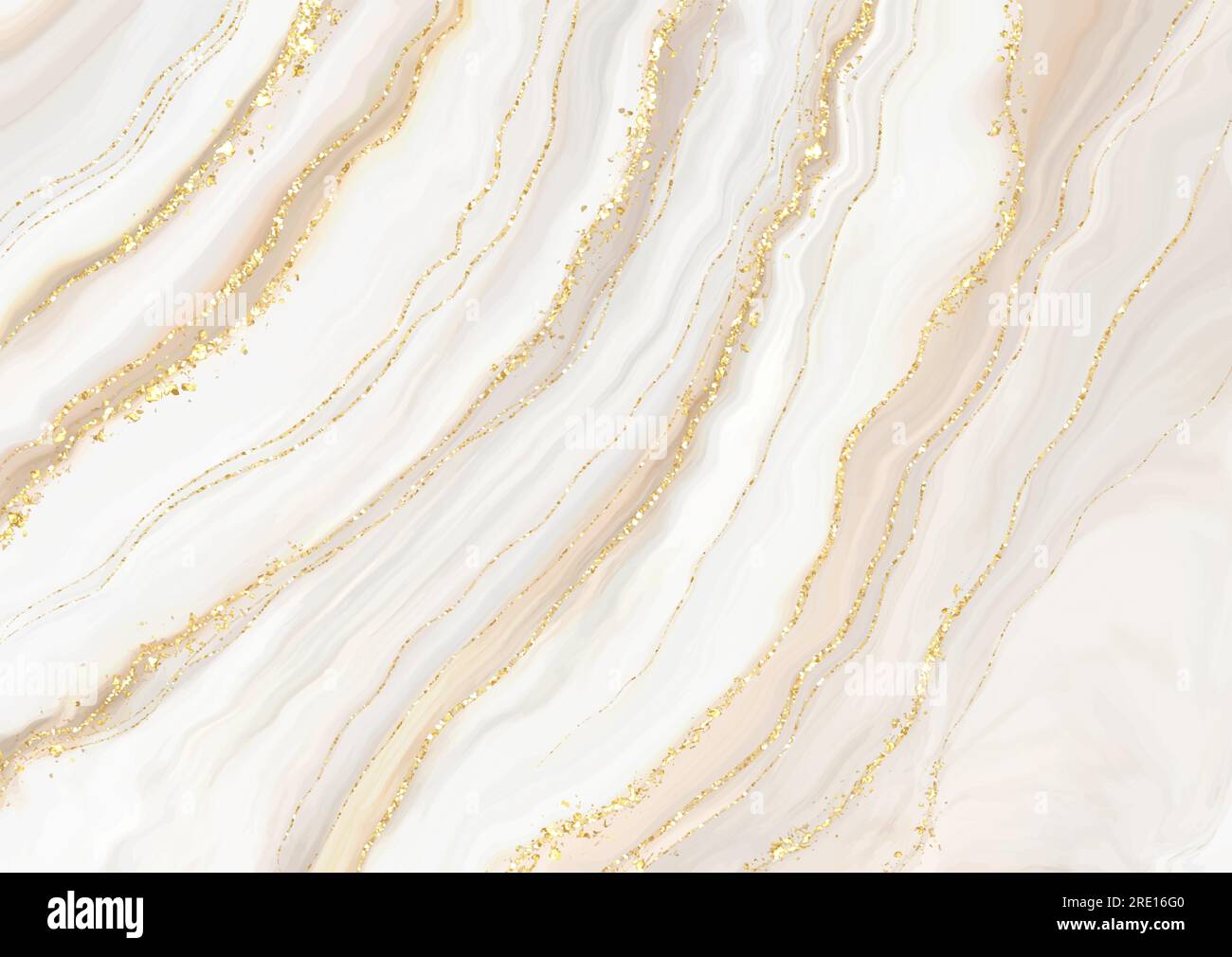 Elegant background with a gold marble effect design with glitter Stock ...