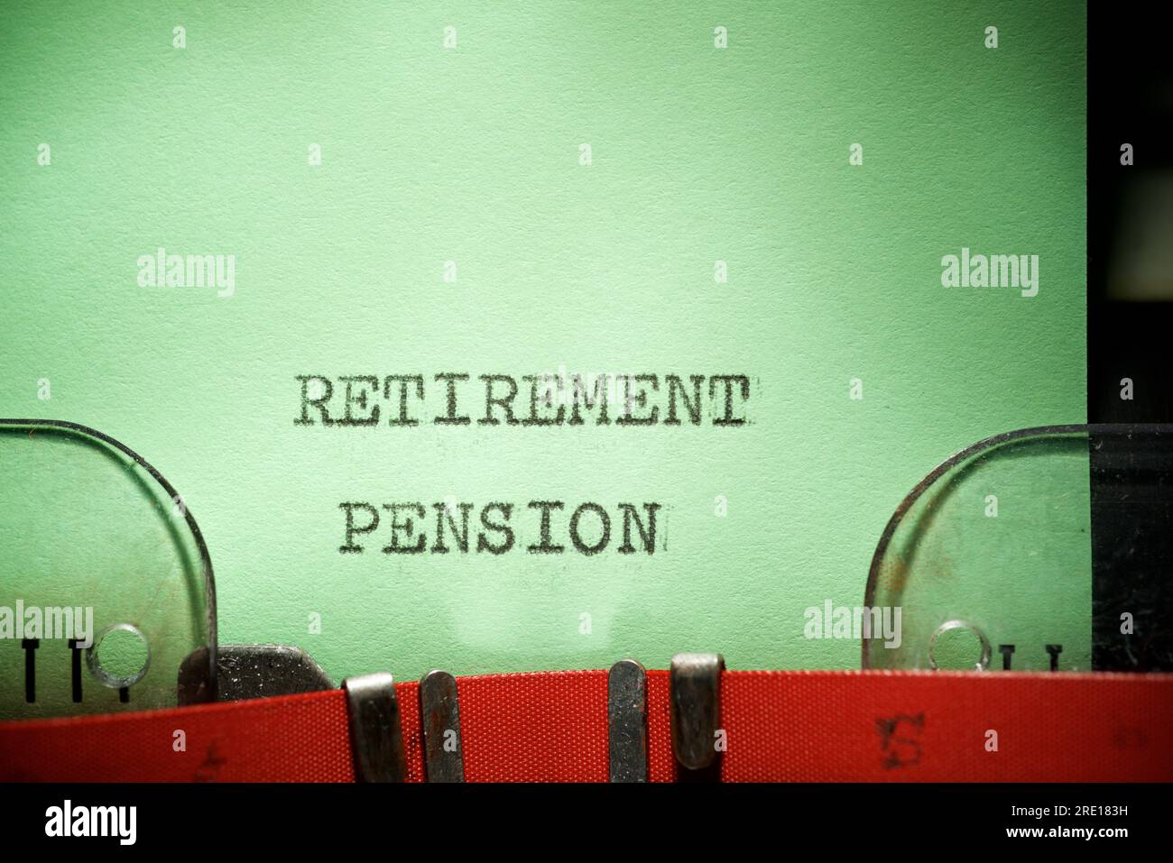 Plan retirement message written hi-res stock photography and images - Alamy