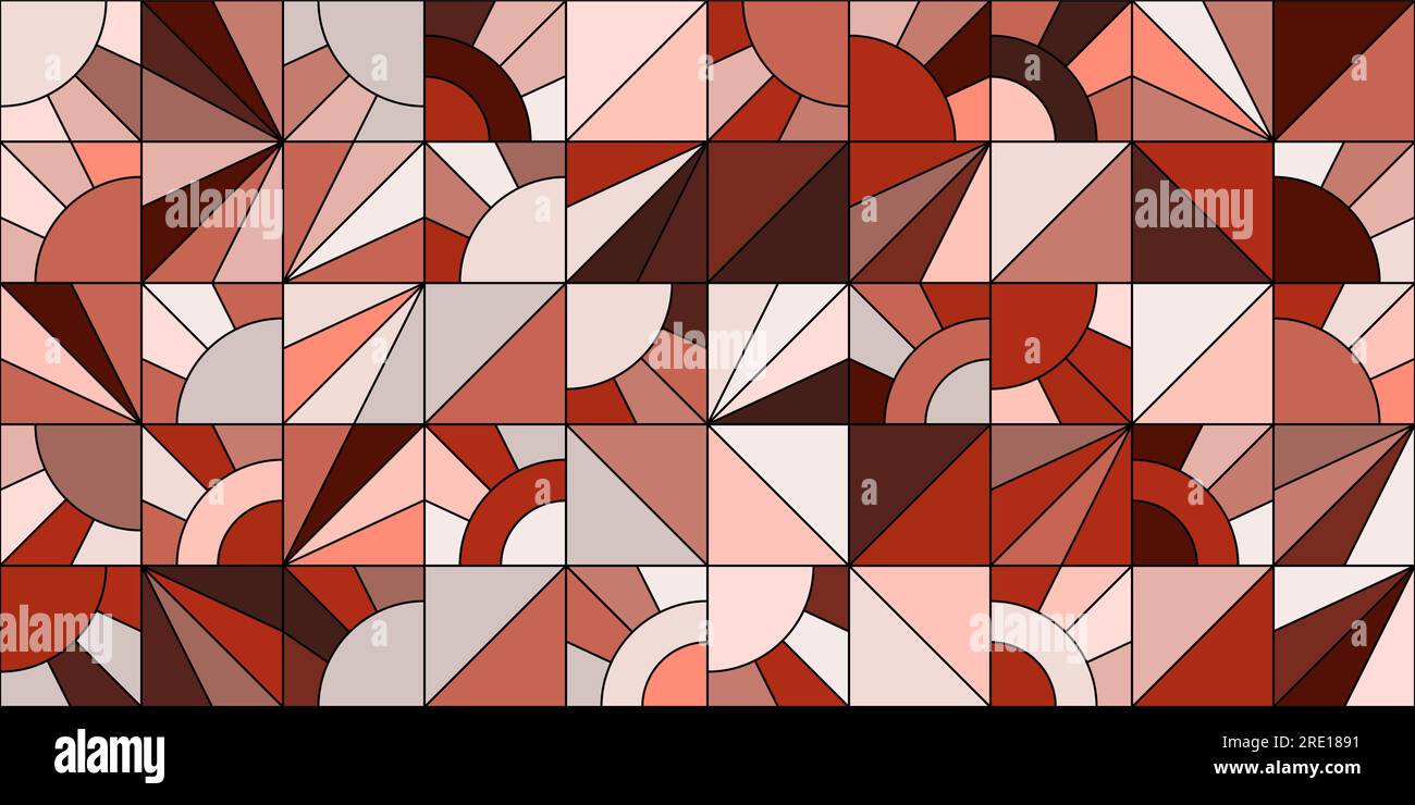 Abstract pattern of arbitrary geometric shapes. Abstract background for ...
