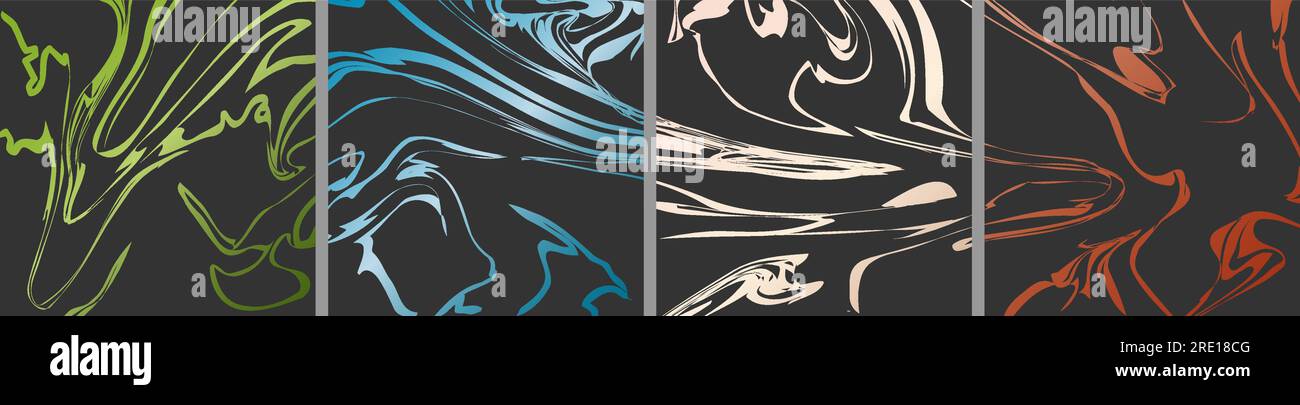 Abstract background of arbitrary lines. Template for covers, banners ...