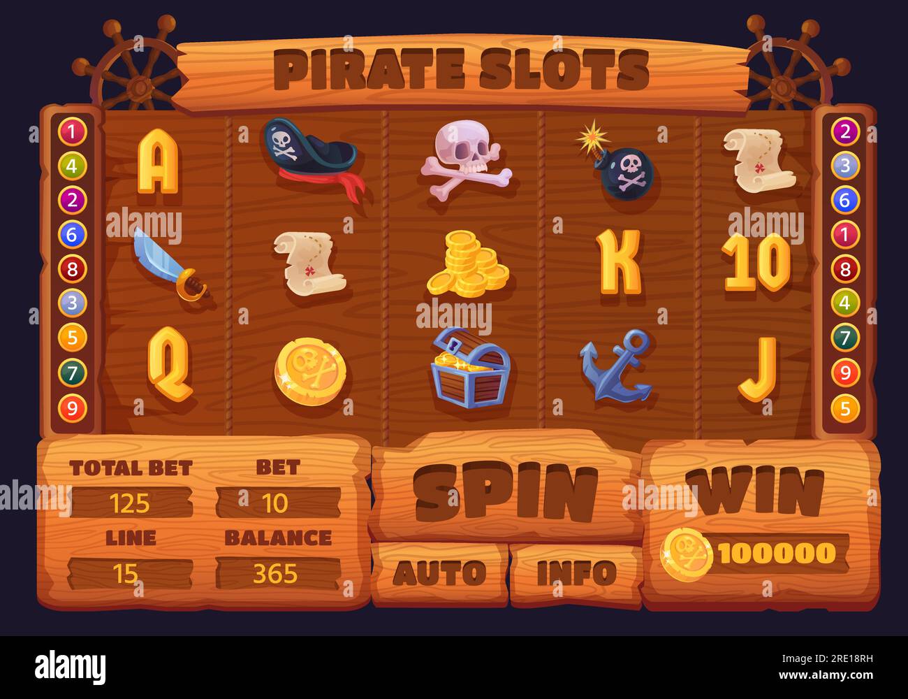 Board game box stack Stock Vector Images - Alamy