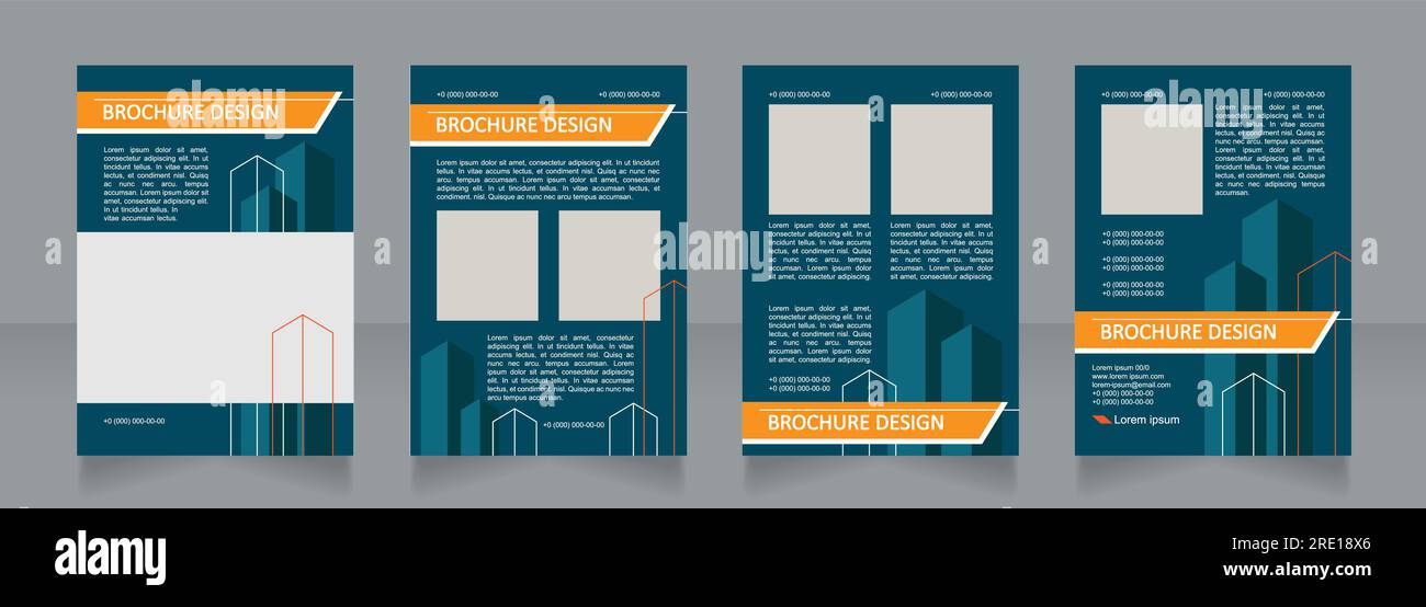 Building blank brochure design Stock Vector Image & Art - Alamy