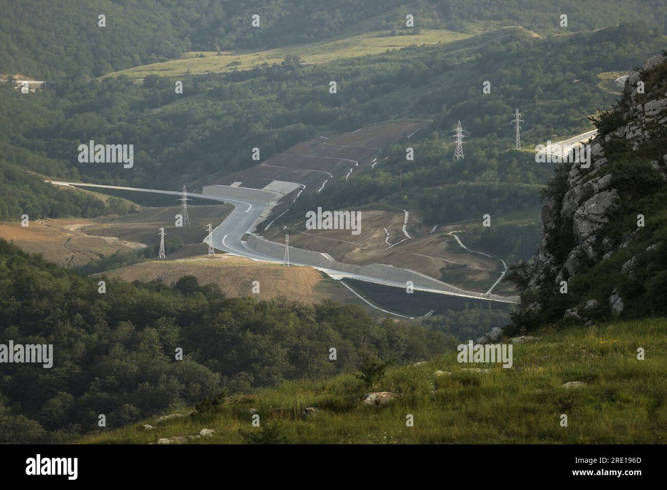 July 22.2023. Views of the city of Shusha and the surrounding area ...