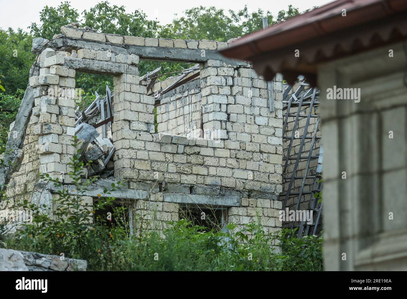 July 22.2023. Views of the city of Shusha and the surrounding area ...