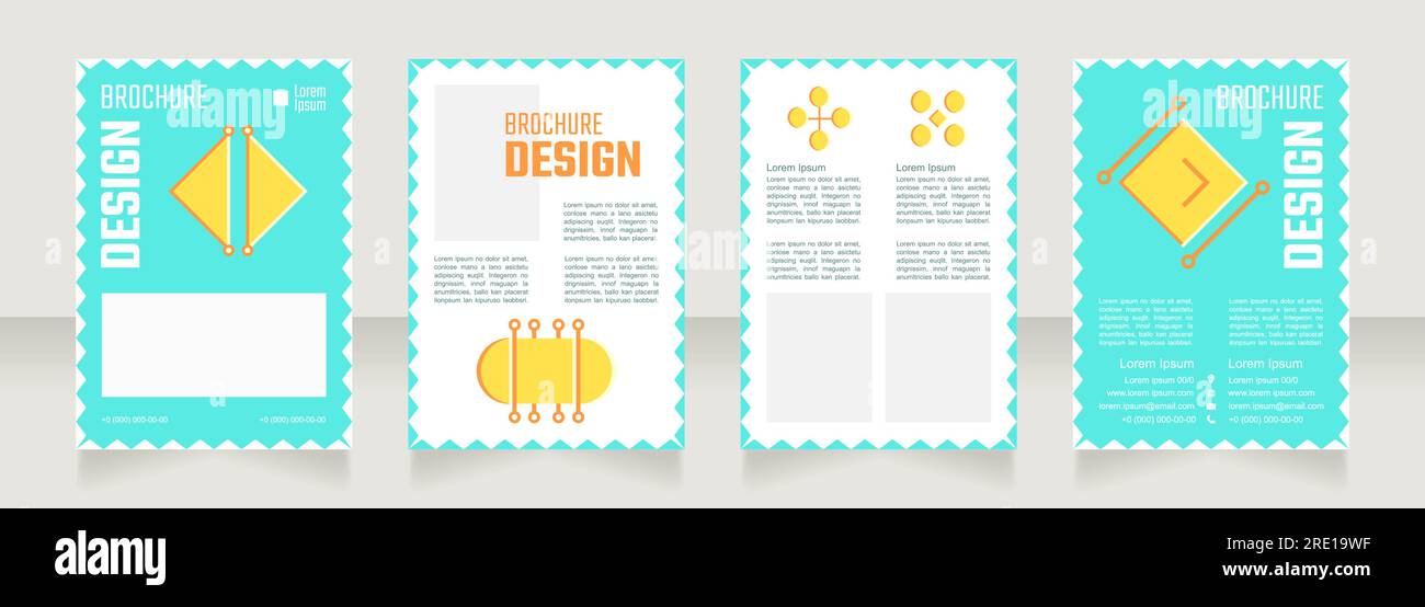 Physics for kids blank brochure design Stock Vector Image & Art - Alamy
