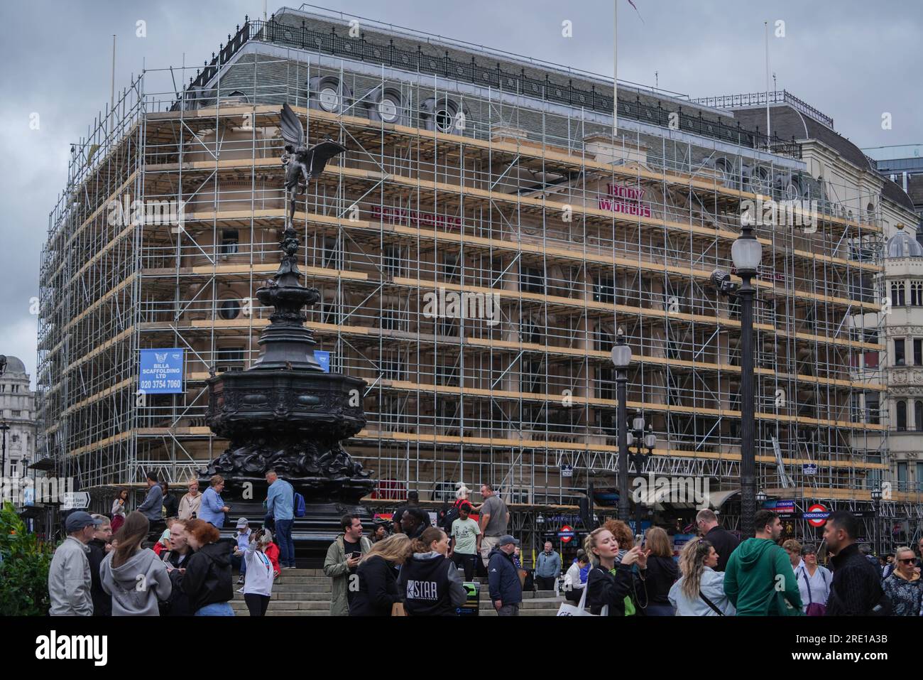 Piccadilly prayer space hi-res stock photography and images - Alamy