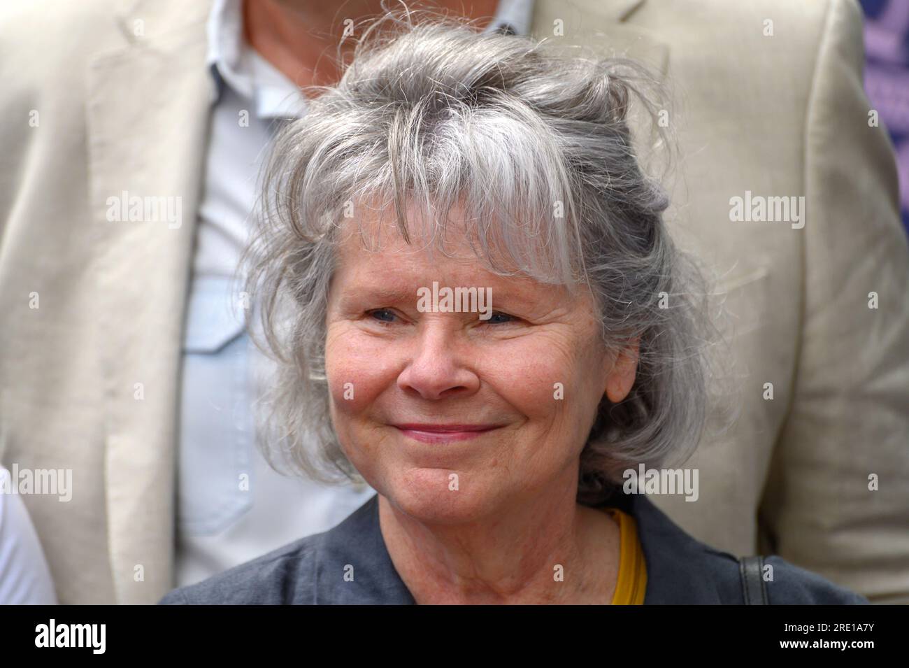 Imelda Staunton (actress) at an EQUITY event in Leicester Square ...