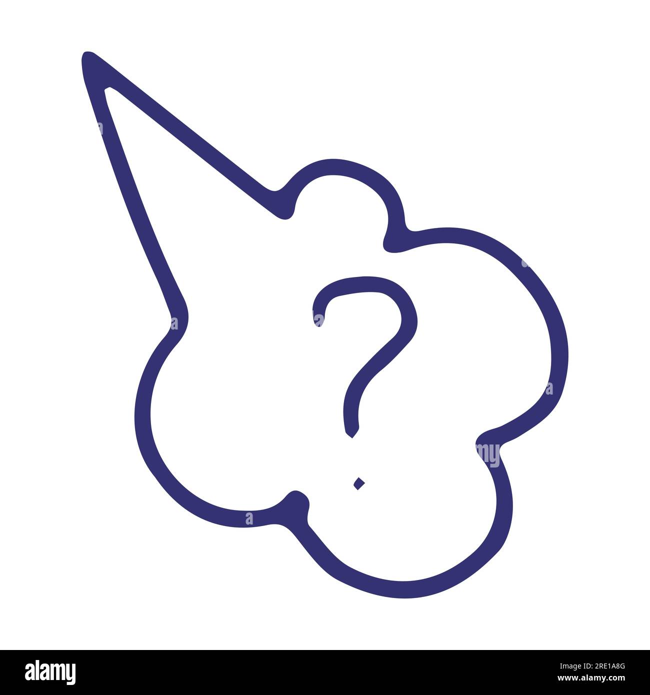 Vector infographic template question mark Cut Out Stock Images ...