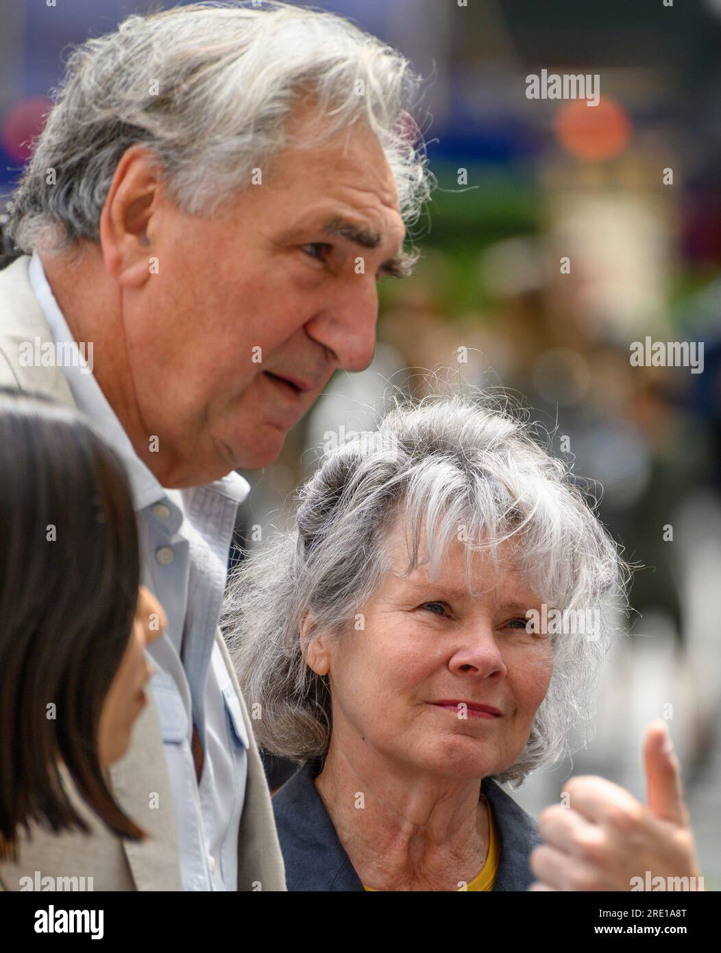 Jim carter and wife imelda staunton hi-res stock photography and images ...