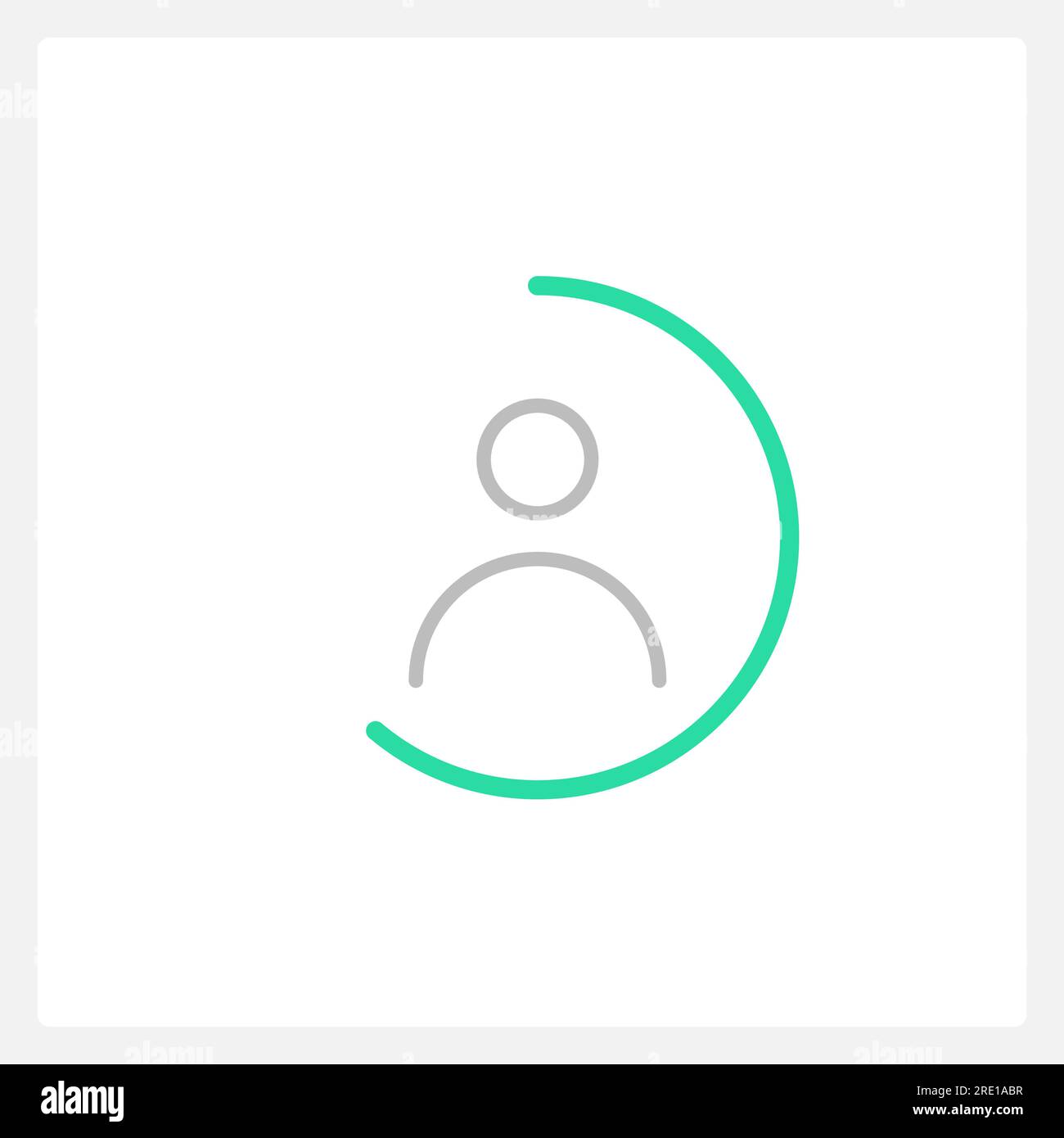 Profile Completion Indicator Ui Element Template Stock Vector Image