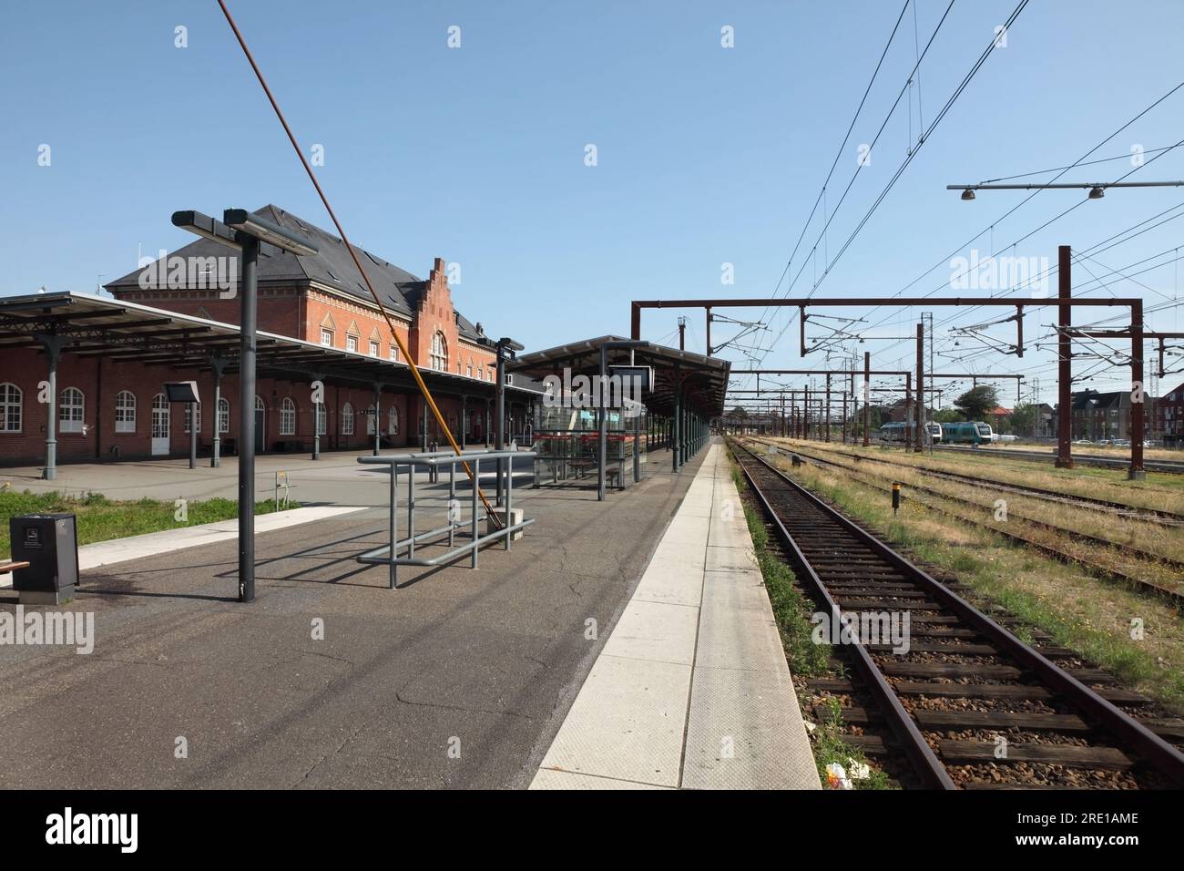 Esbjerg railway station, Denmark Stock Photo - Alamy