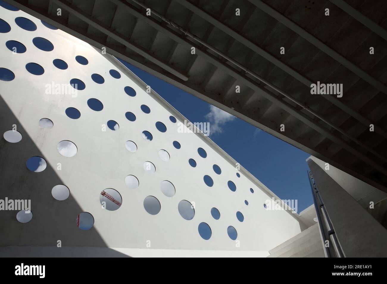 The Sailing Tower, Aarhus docklands, Denmark Stock Photo - Alamy
