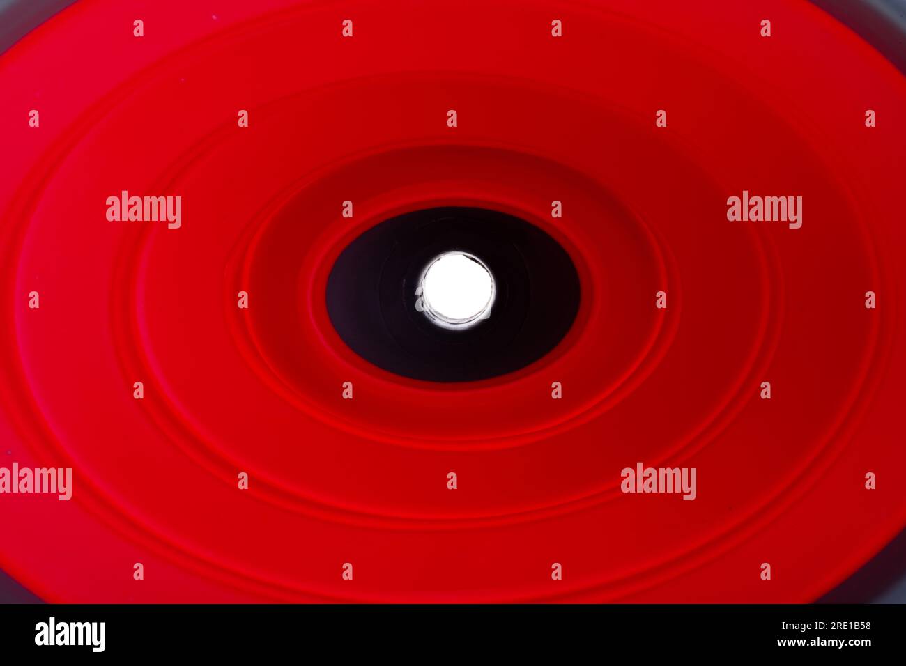 red funnel isolated on white background Stock Photo - Alamy