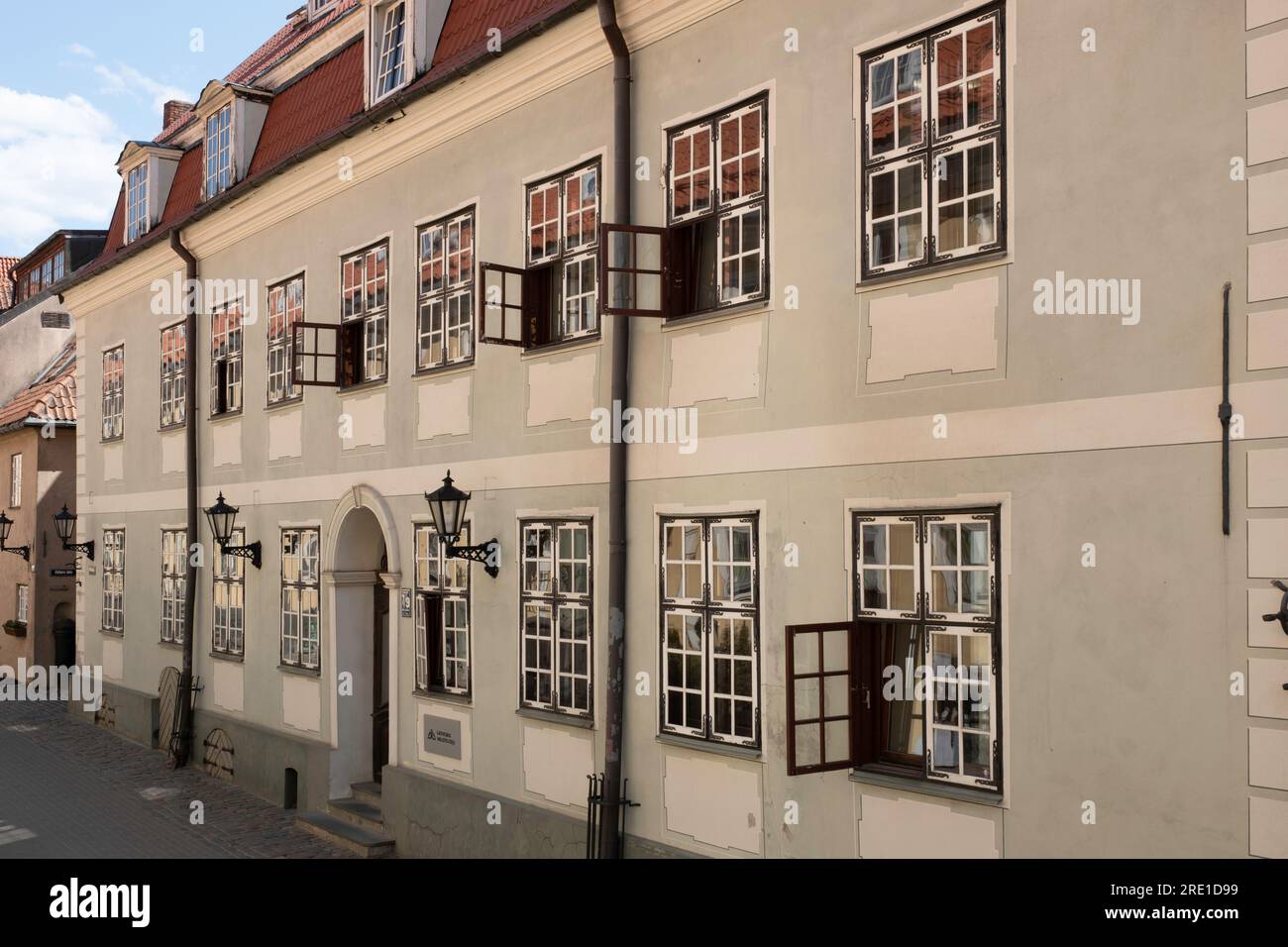 Building of the 'Latvijas Valsts ceļi' which manages the national road ...