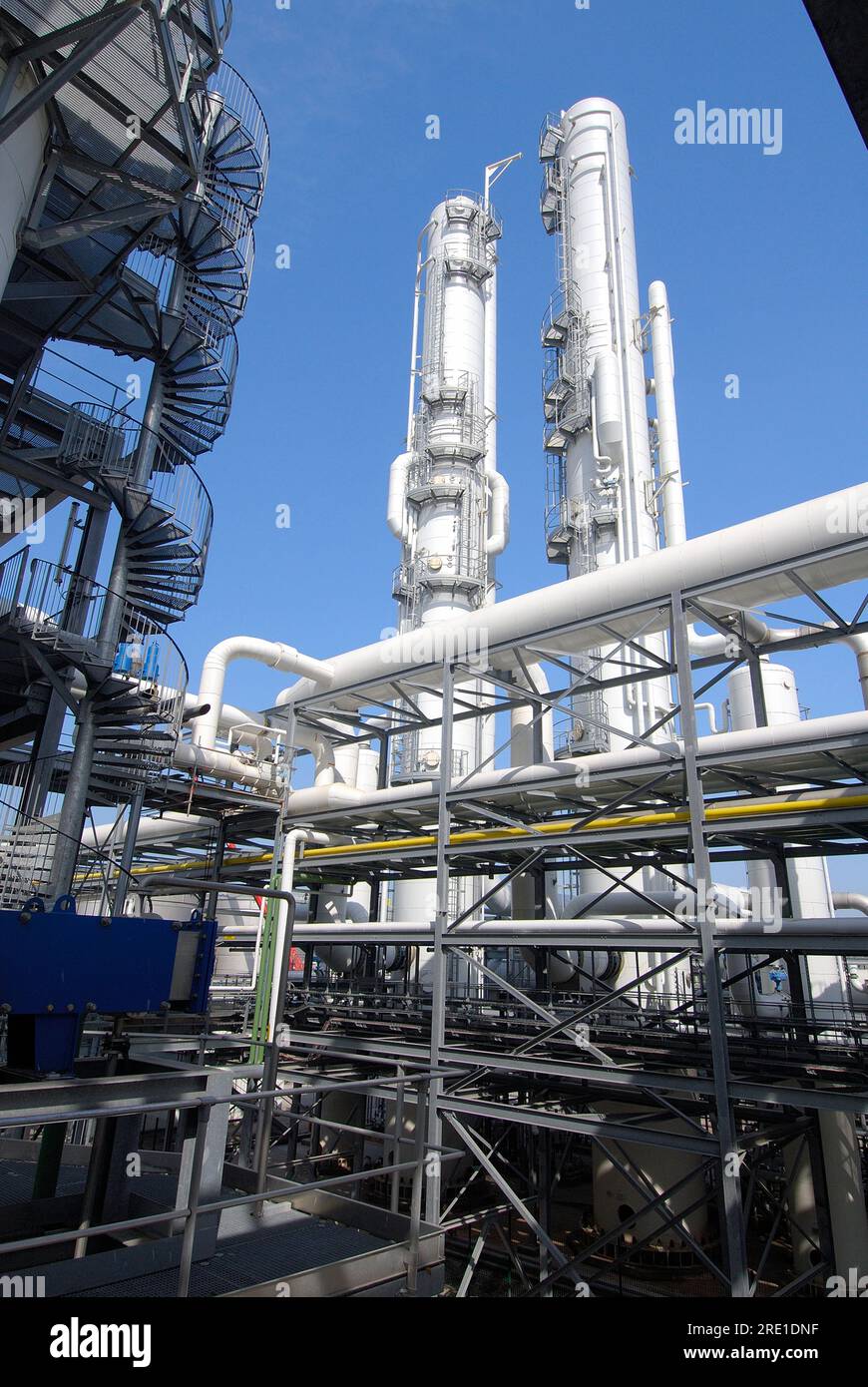 The Tereos plant, mainly dedicated to the production of bioethanol, in ...