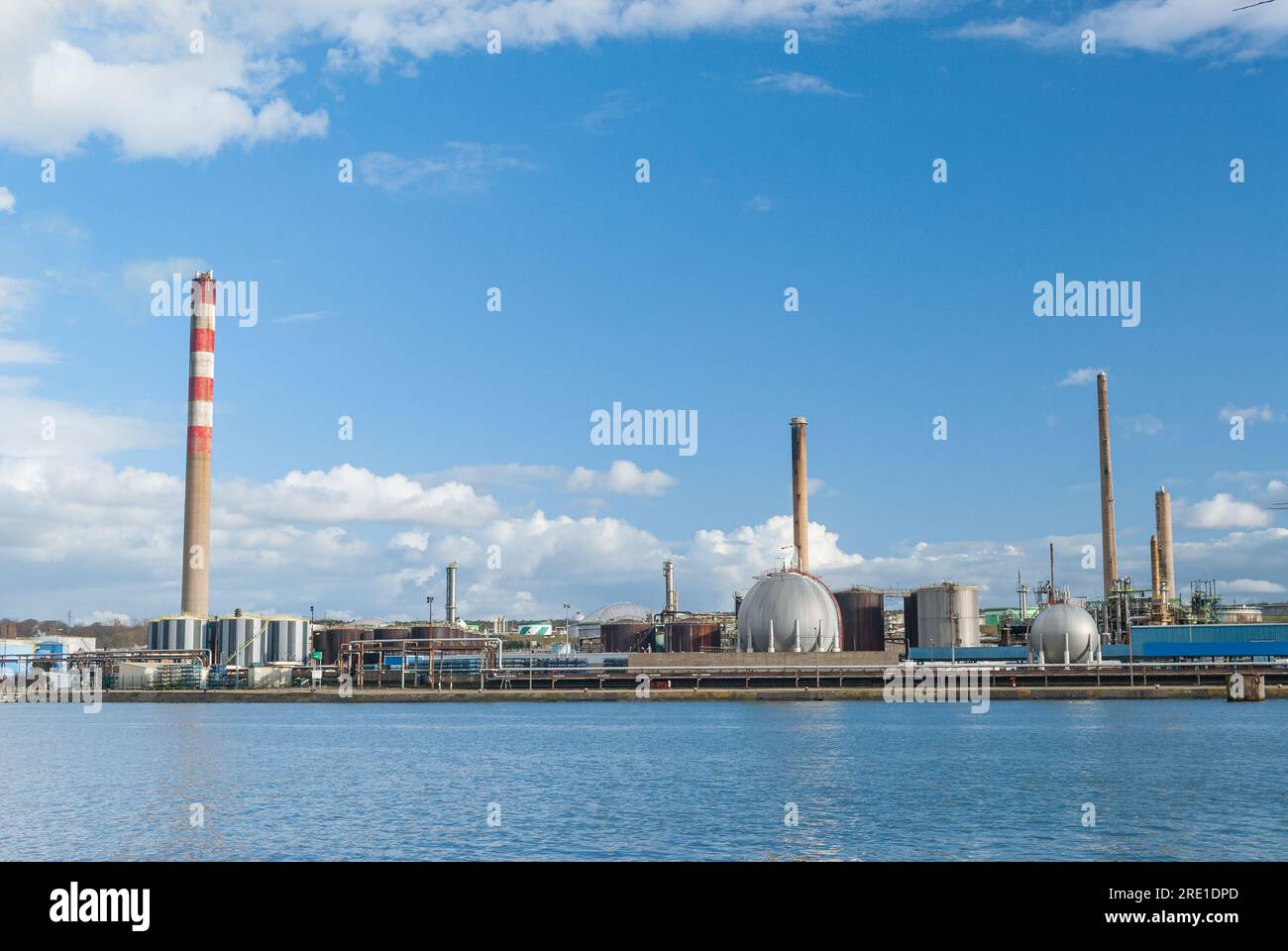 Petit Couronne (northern France): the Petit Couronne Refinery, former ...