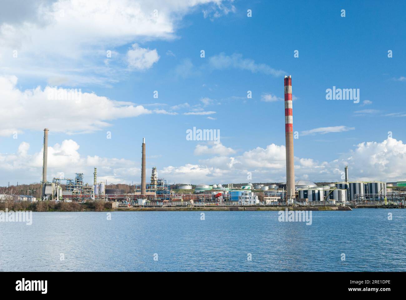 Petit Couronne (northern France): the Petit Couronne Refinery, former ...