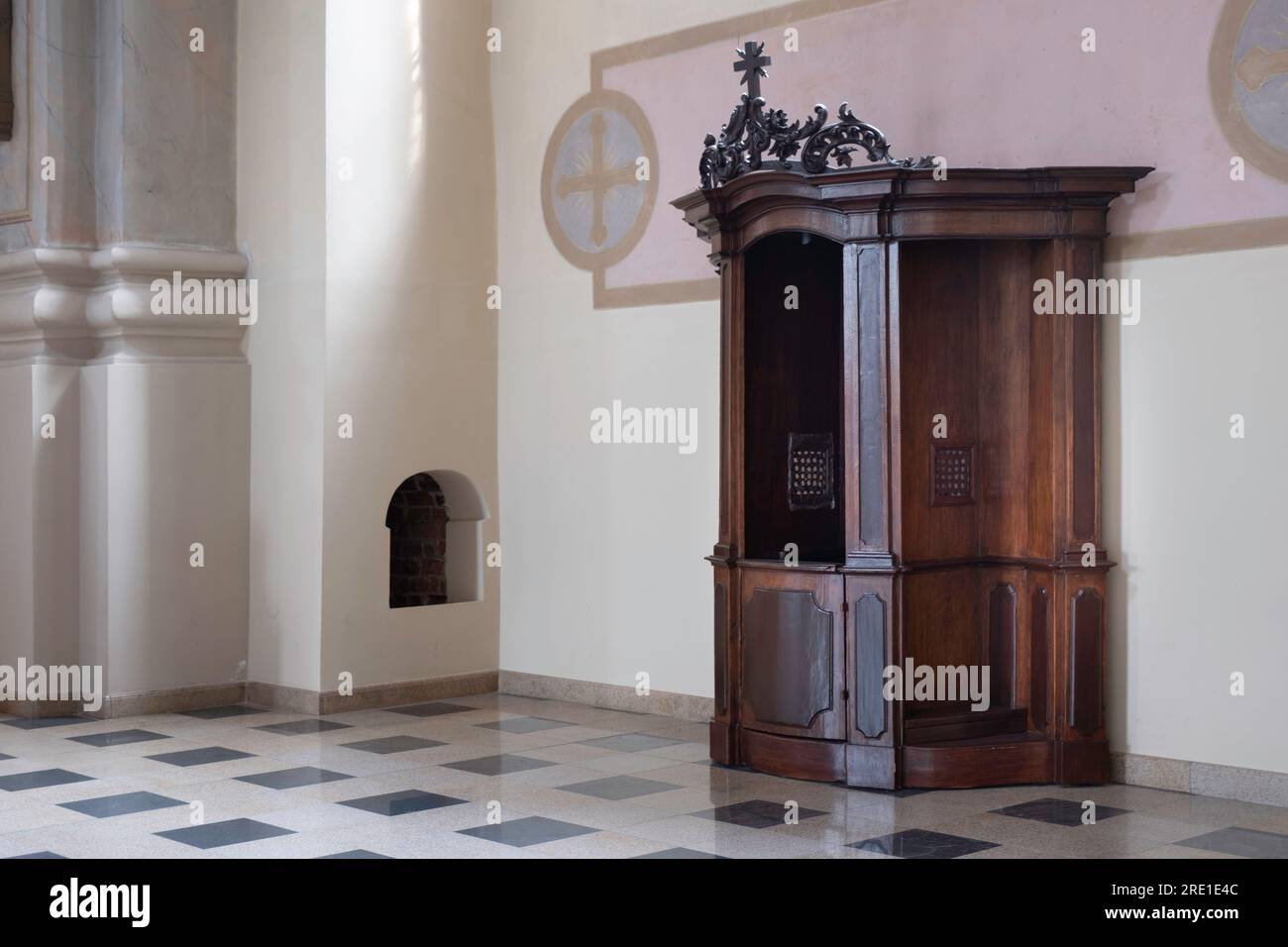 Roman catholic confession church hi-res stock photography and images ...