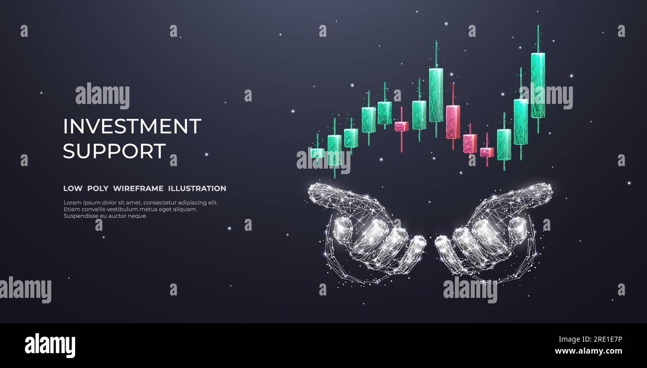 Digital abstract human hands holding Japanese candlesticks Stock Vector ...