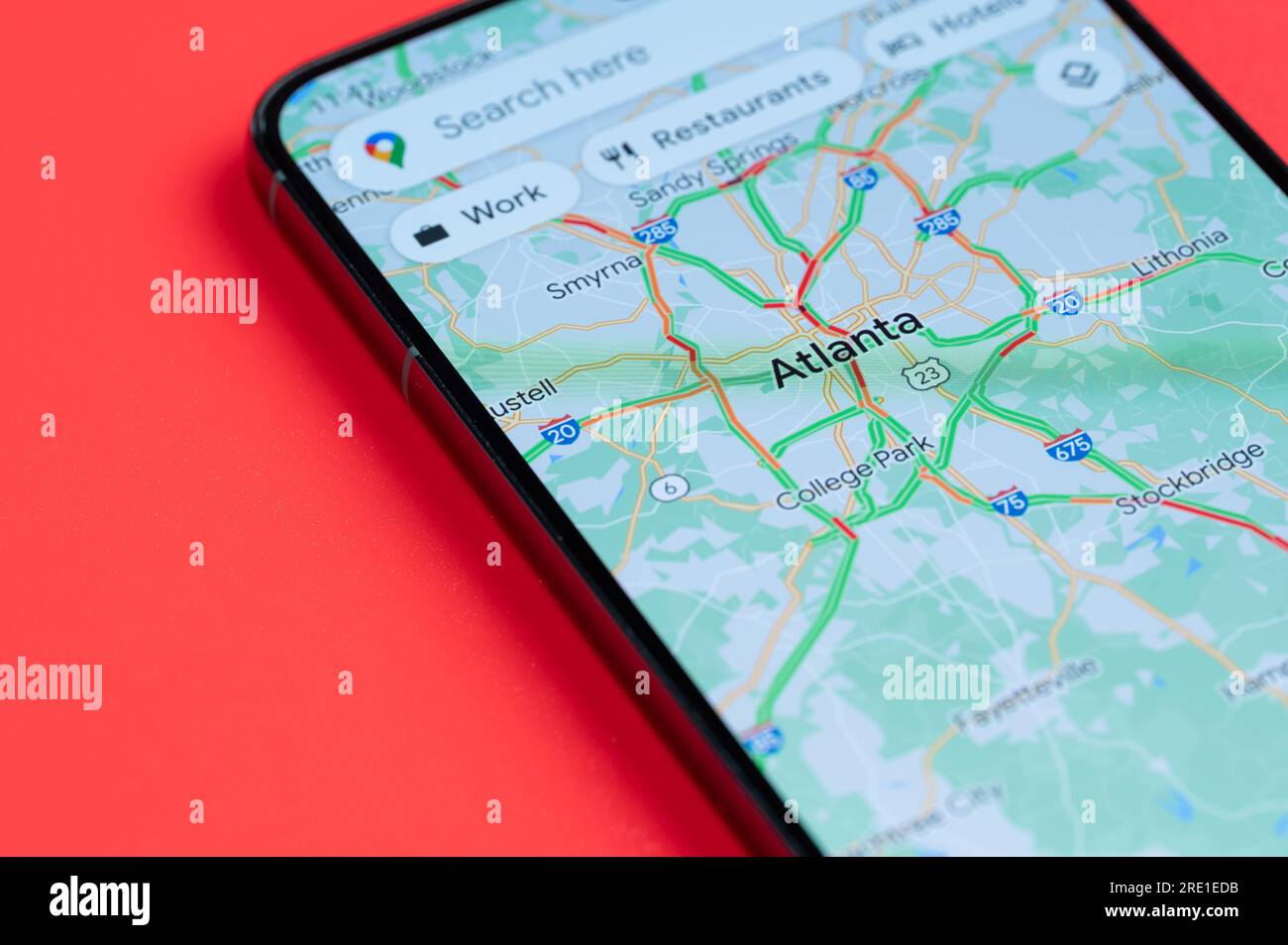 Roadmap usa hi-res stock photography and images - Alamy