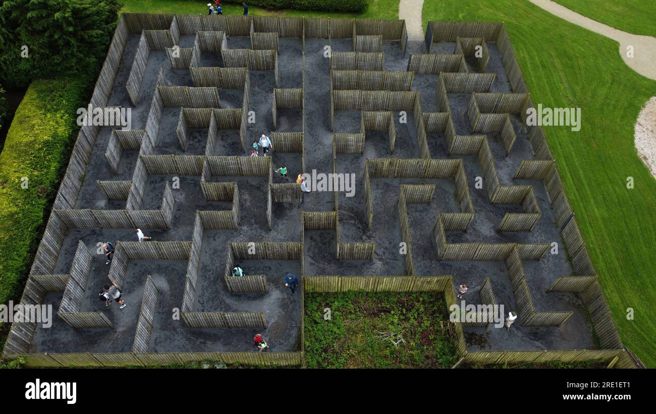 Kildare maze hi-res stock photography and images - Alamy