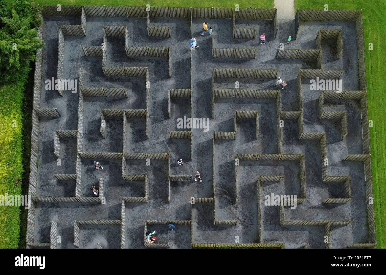 Kildare maze hi-res stock photography and images - Alamy