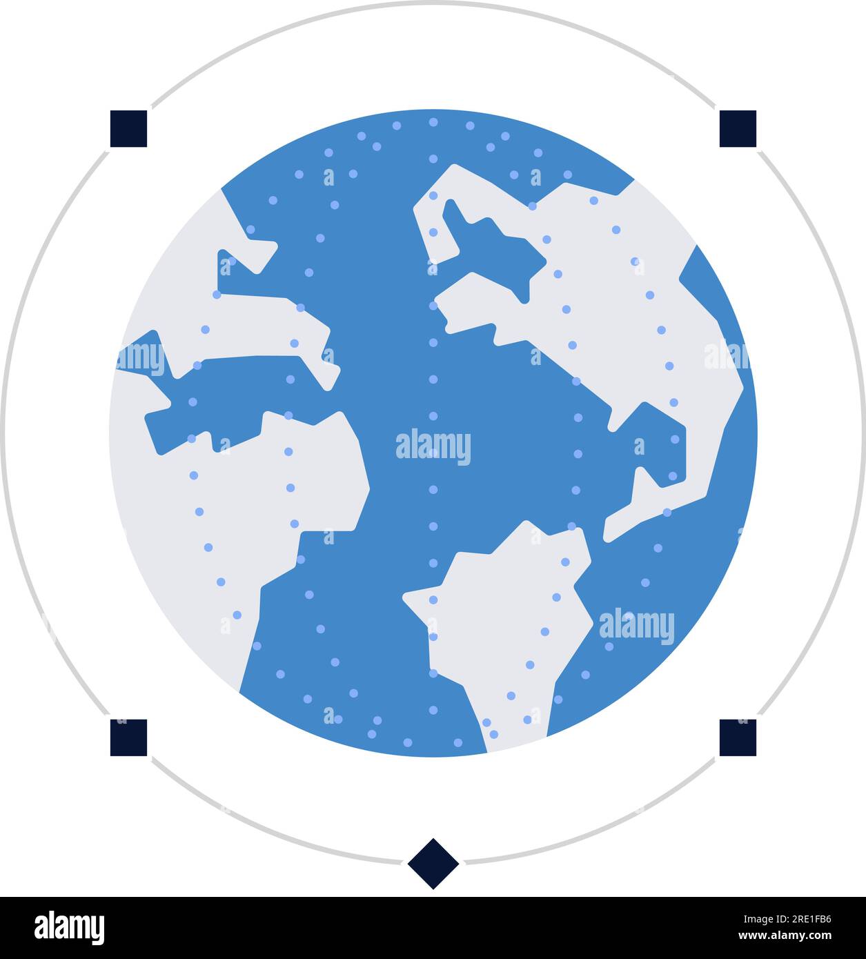 Planet Earth vector design element Stock Vector Image & Art - Alamy