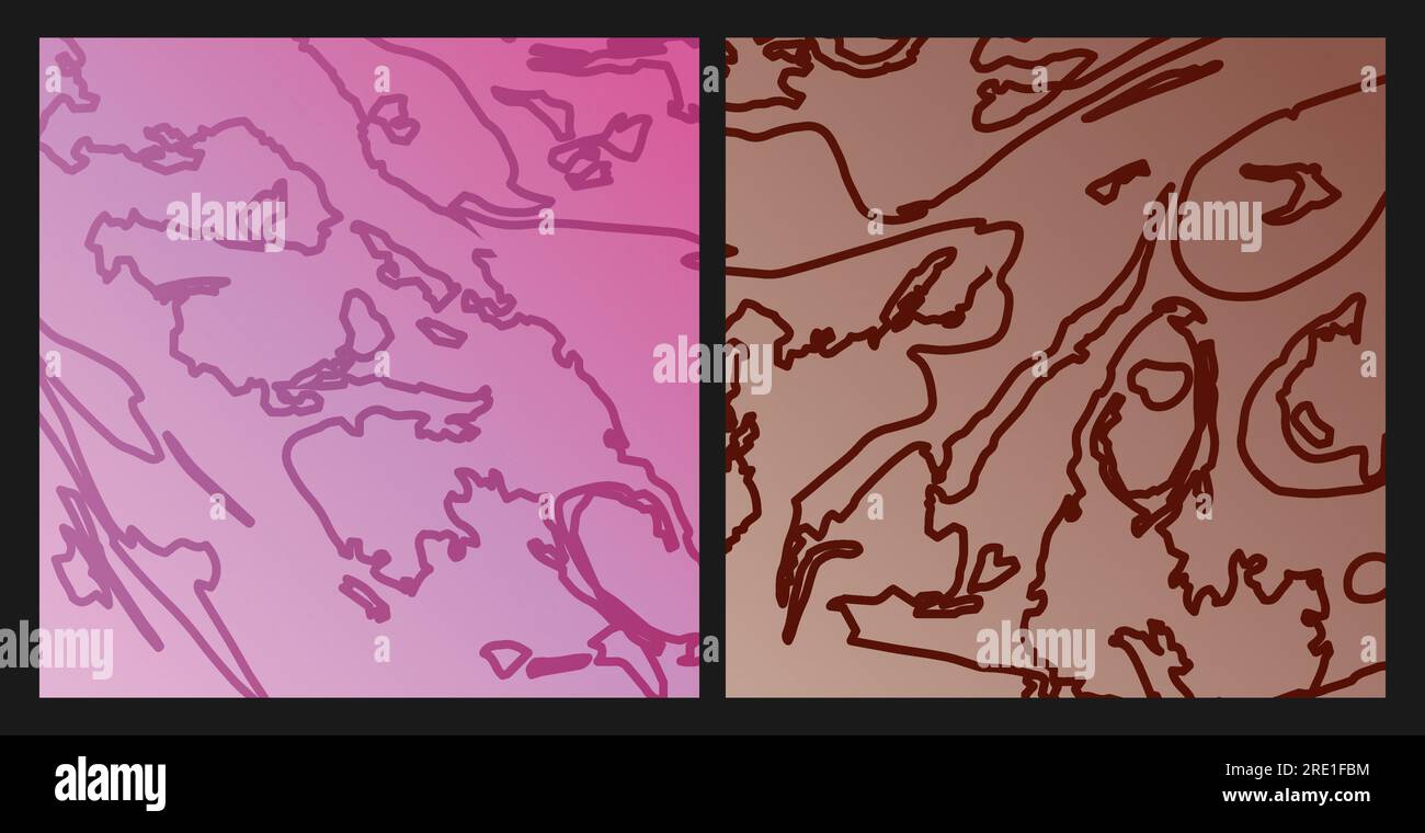 Colorful background with an abstract pattern of arbitrary lines ...