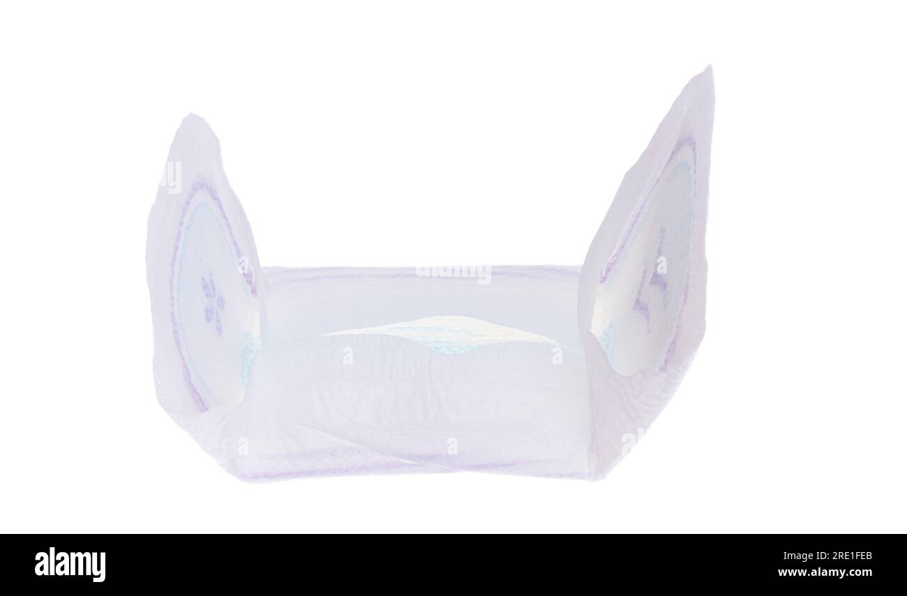 female pad isolated on white background Stock Photo - Alamy