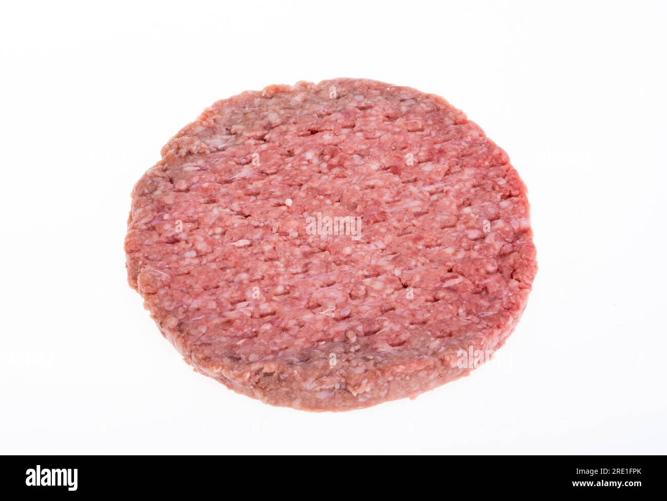 burger patty isolated on white background Stock Photo - Alamy