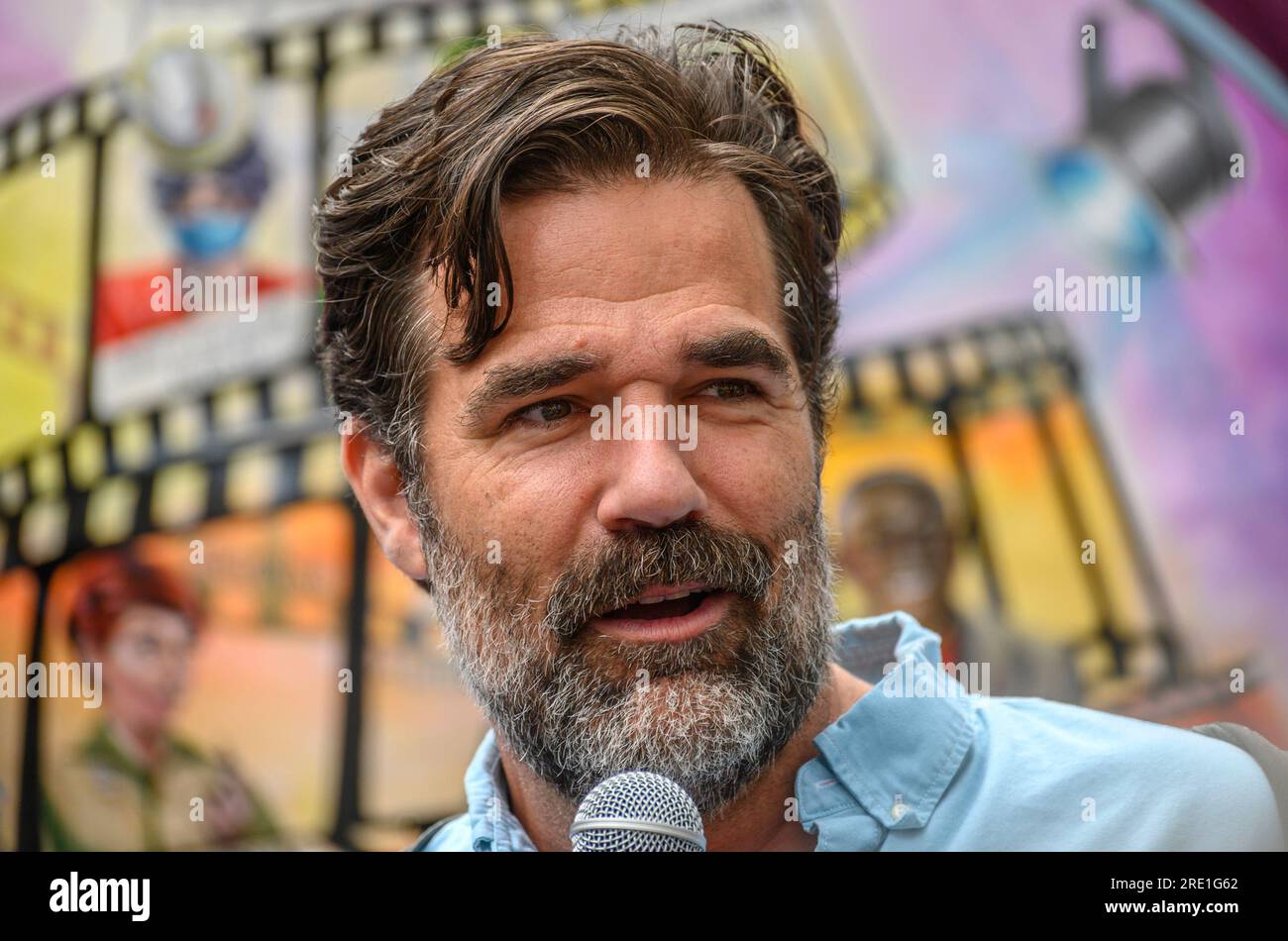 Rob Delaney (American actor / comedian / activist) at an EQUITY event ...