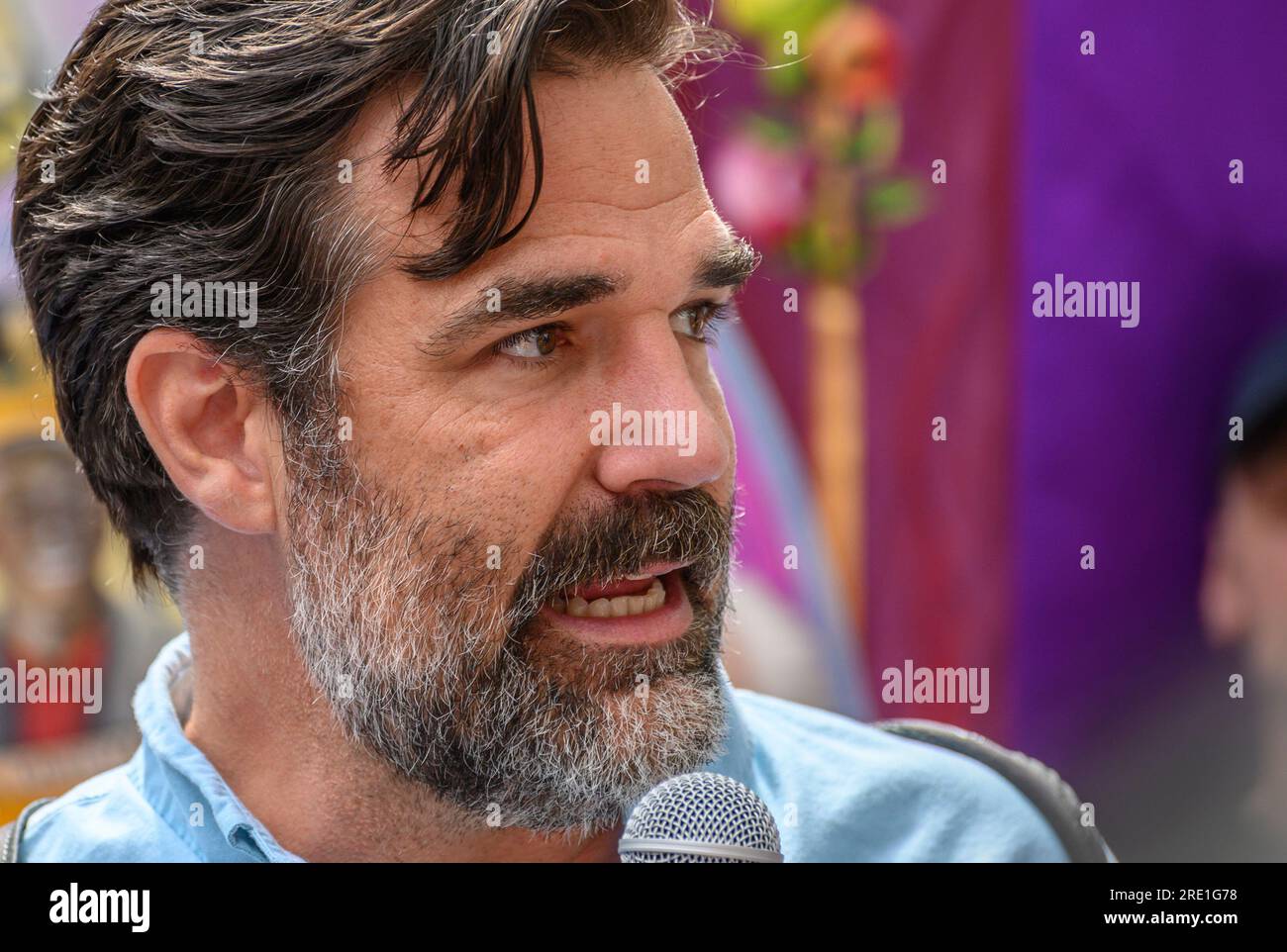 Rob Delaney (American actor / comedian / activist) at an EQUITY event ...