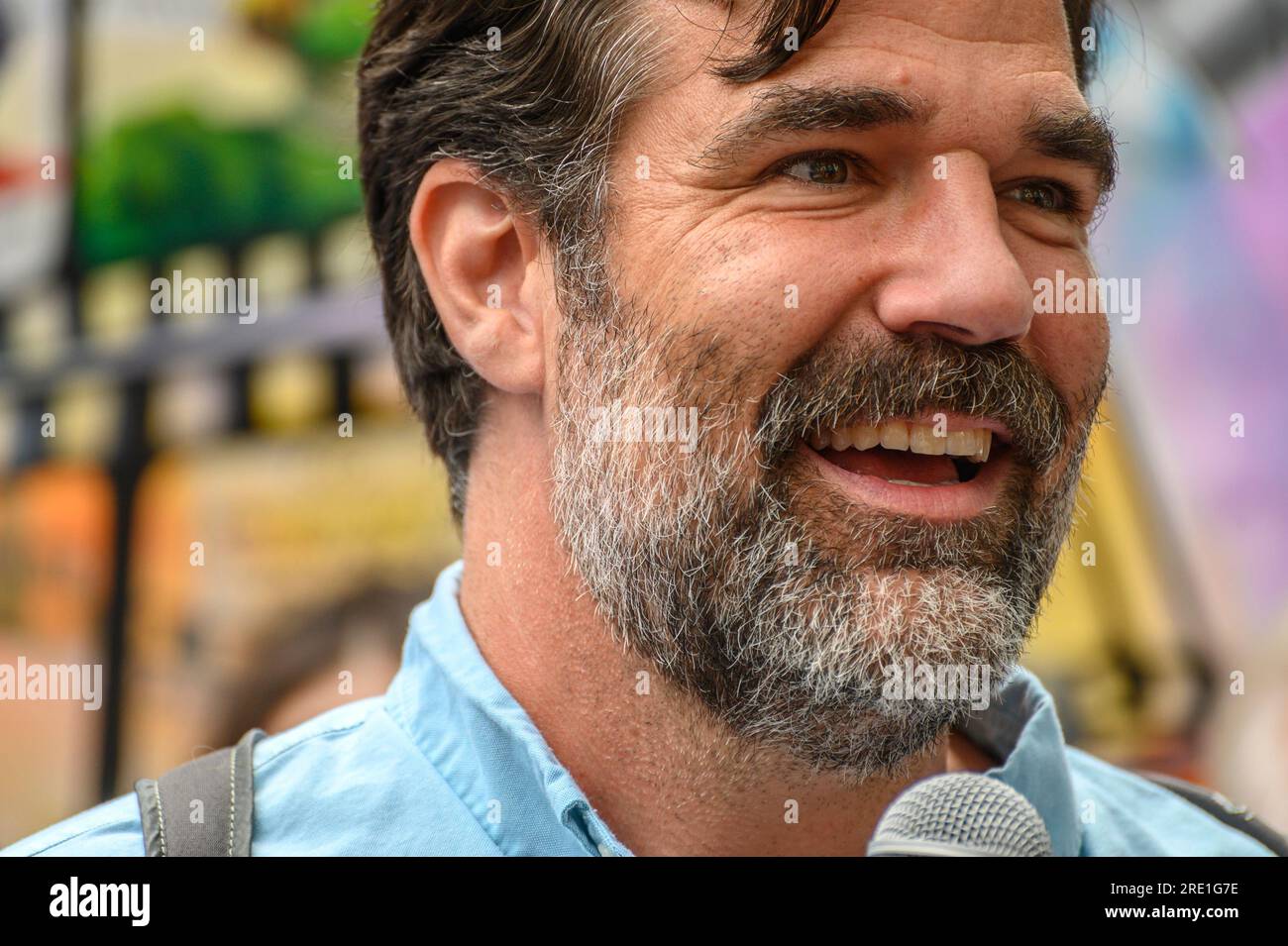 Rob Delaney (American actor / comedian / activist) at an EQUITY event ...