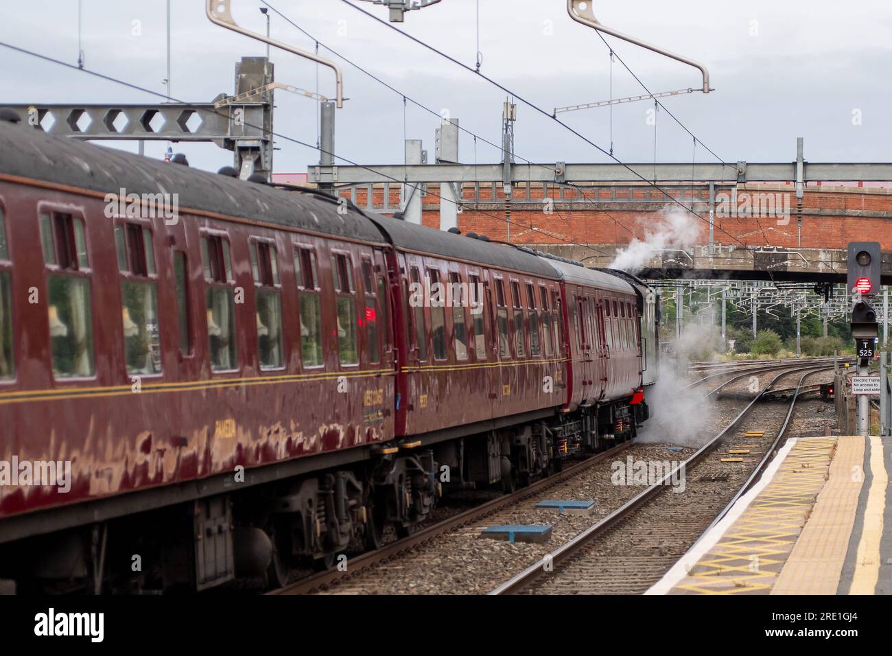 Slough, UK. 22nd July, 2023. It was a delight to see the LMS Jubilee ...