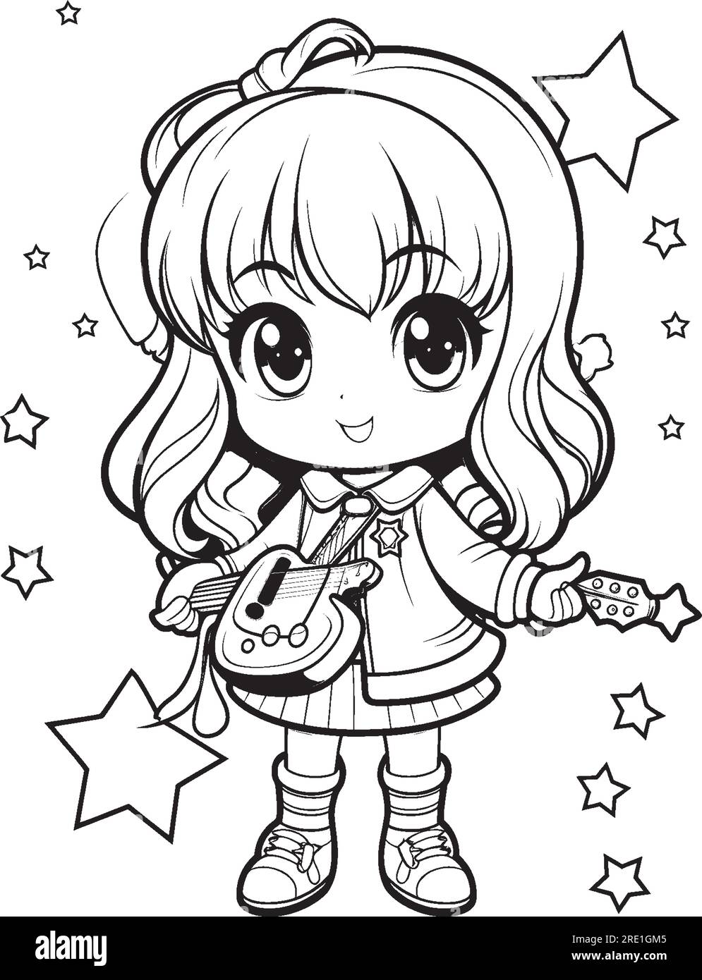 Winter coloring pages Stock Vector Images - Alamy