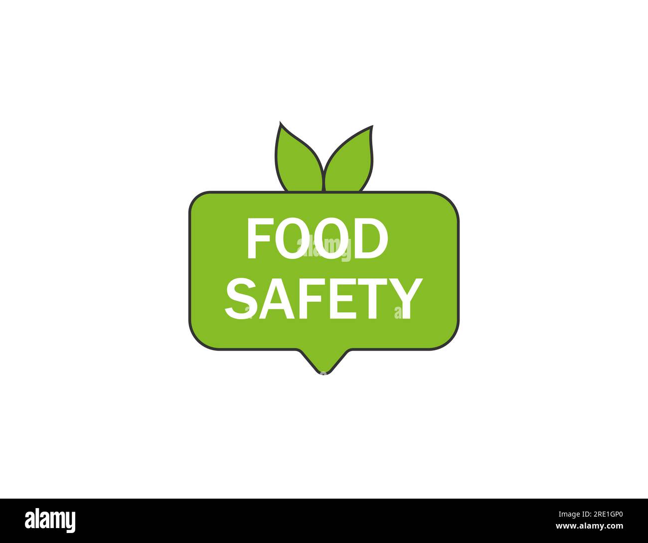 Food safety icon, logo. Vector illustration Stock Vector Image & Art ...