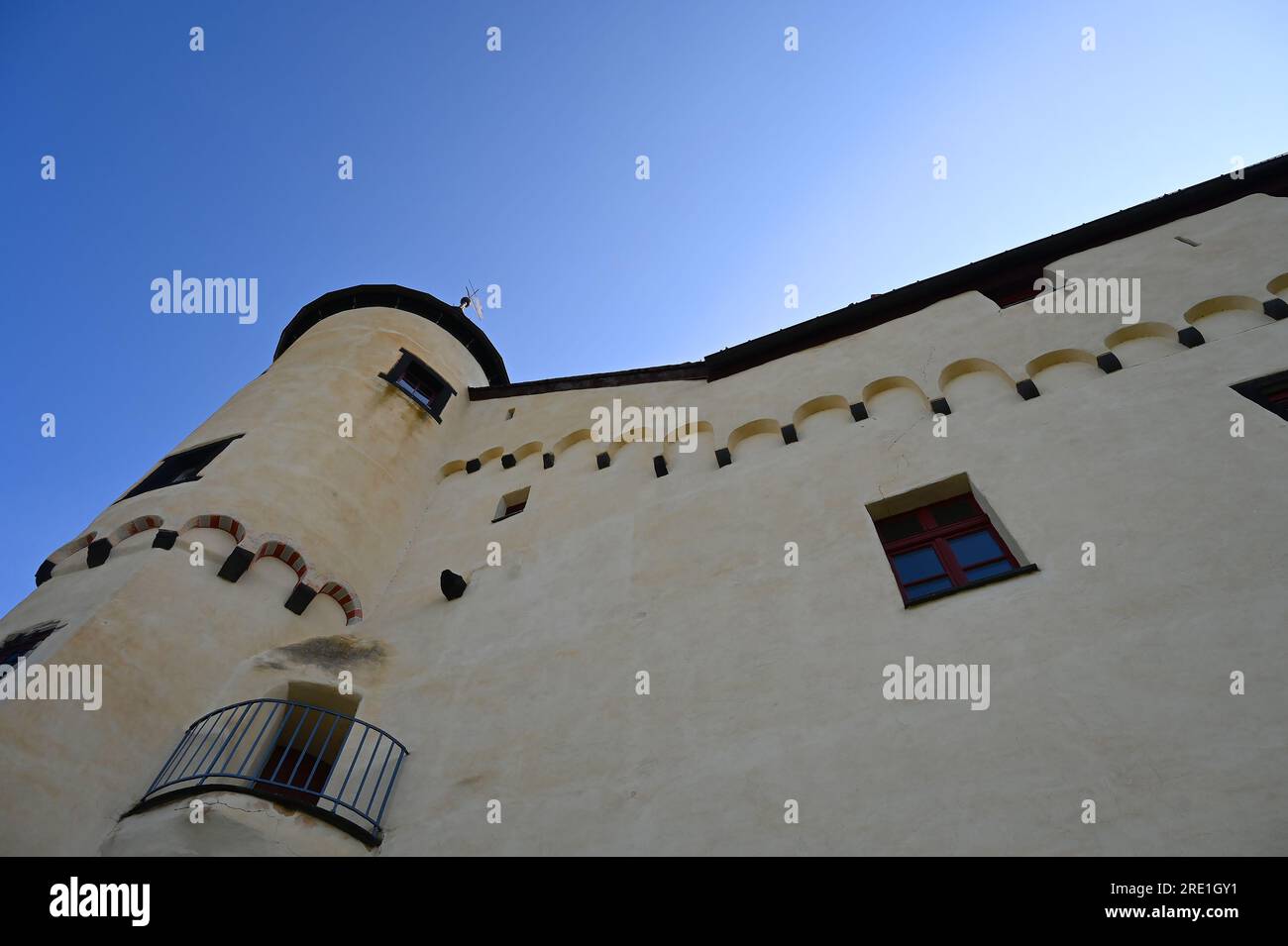 Castles, towers and spires are scenic attractions spread along the ...