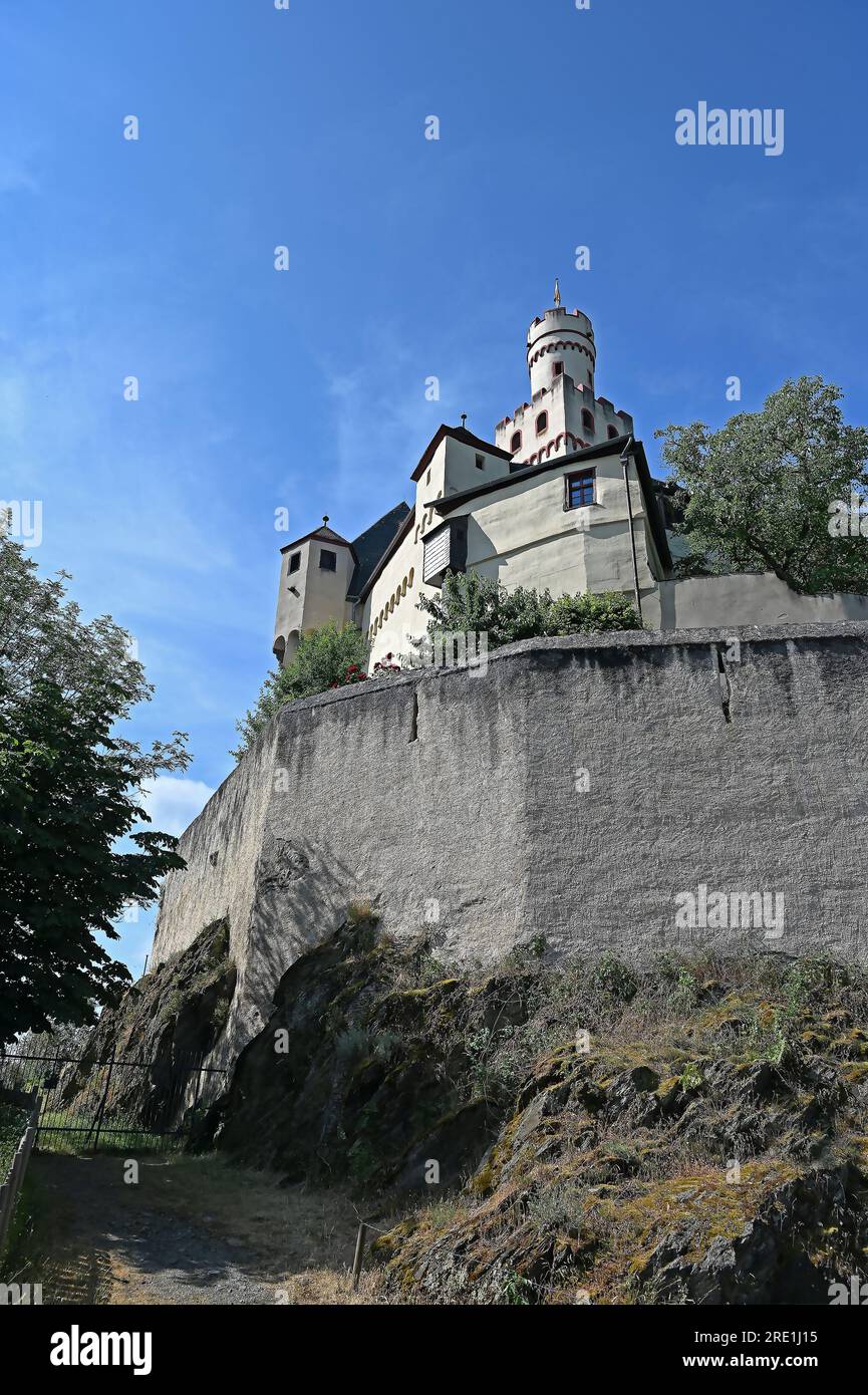 Castles, towers and spires are scenic attractions spread along the ...