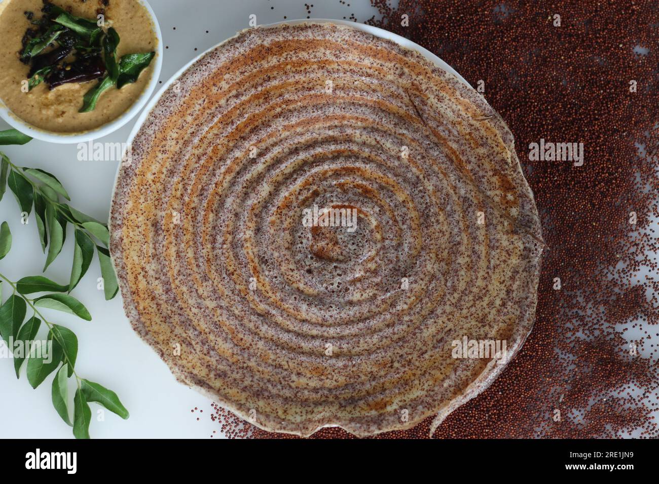 Ragi ghee roast. Crispy crapes made with fermented batter of finger ...