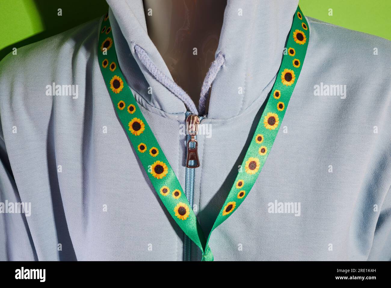 Sunflower lanyard, symbol of people with invisible or hidden ...